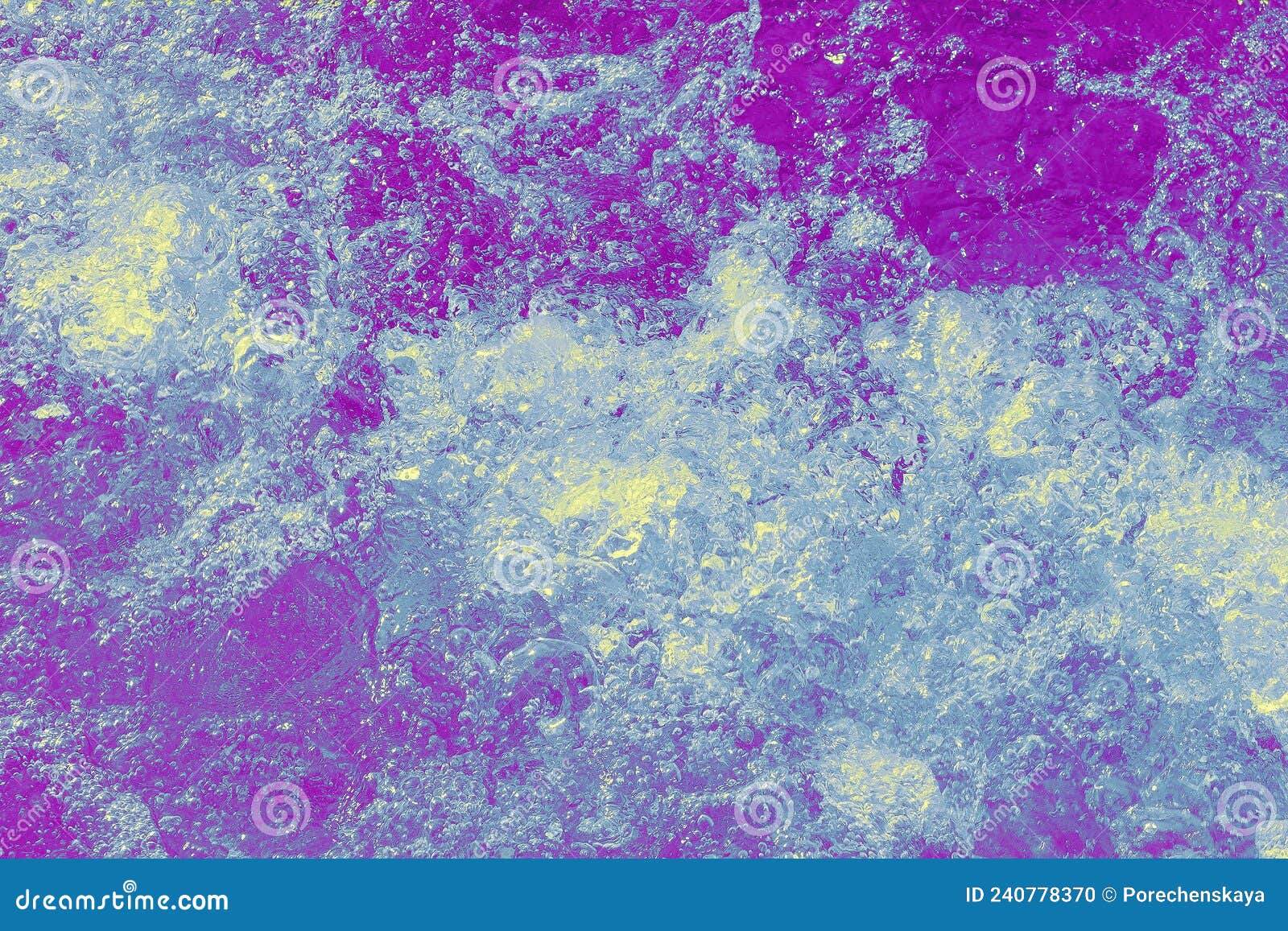 Stylish Creative Water Texture Background. Jacuzzi Bubbles. Trends ...