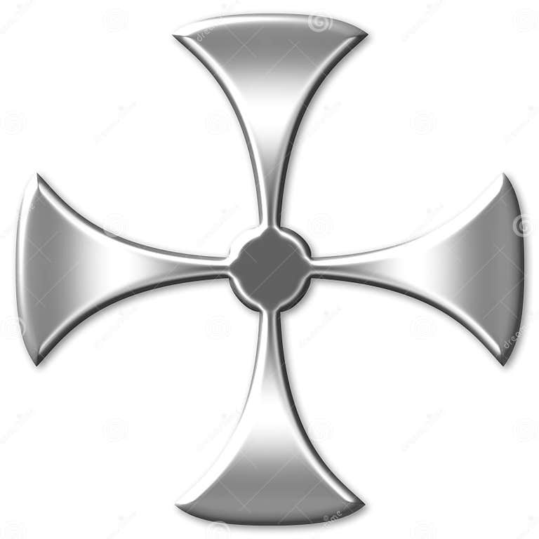 Stylish Cross stock illustration. Illustration of religion - 3054933