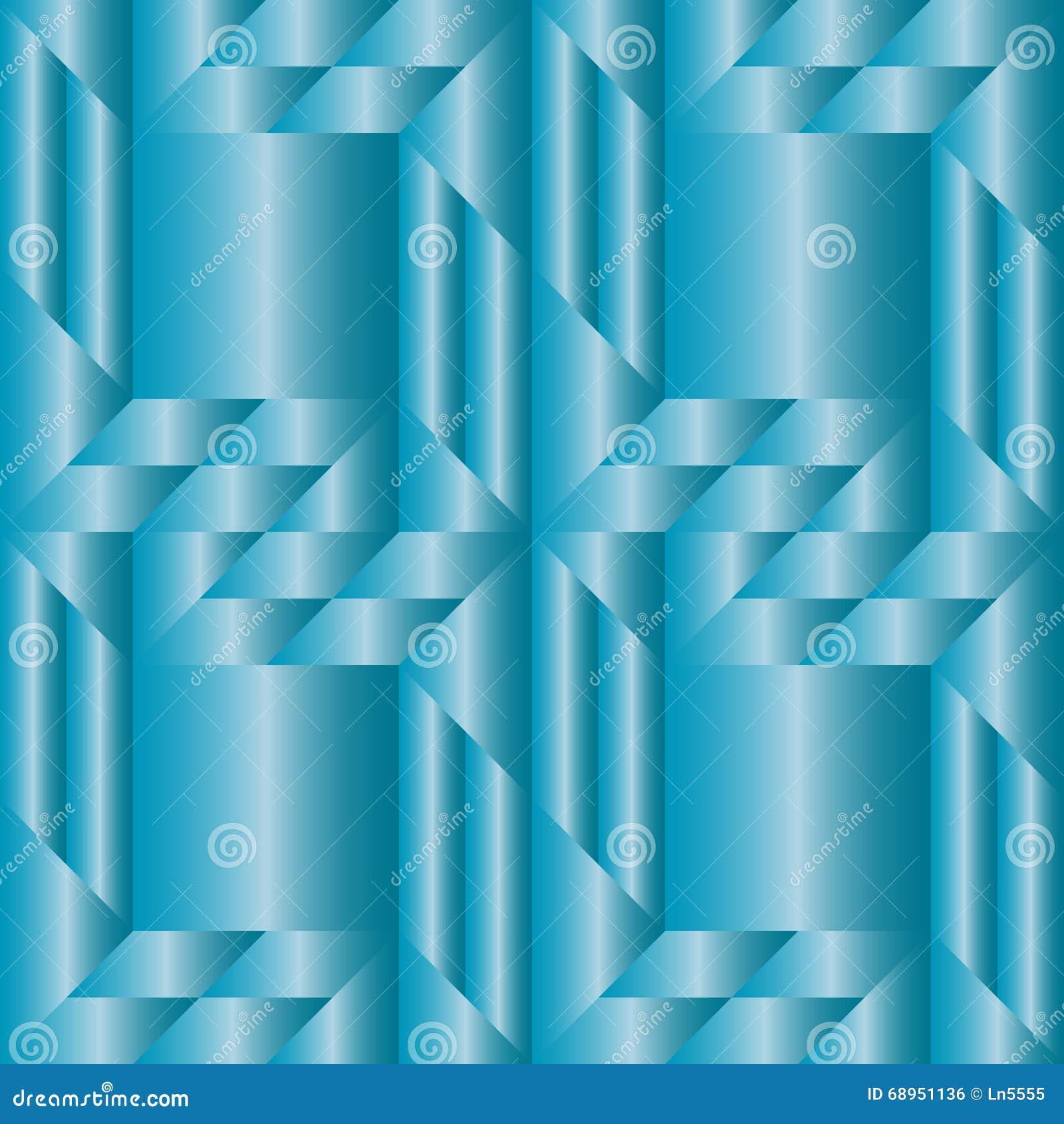 Stylish Decorative Seamless Pattern with Different Geometrical Shapes ...