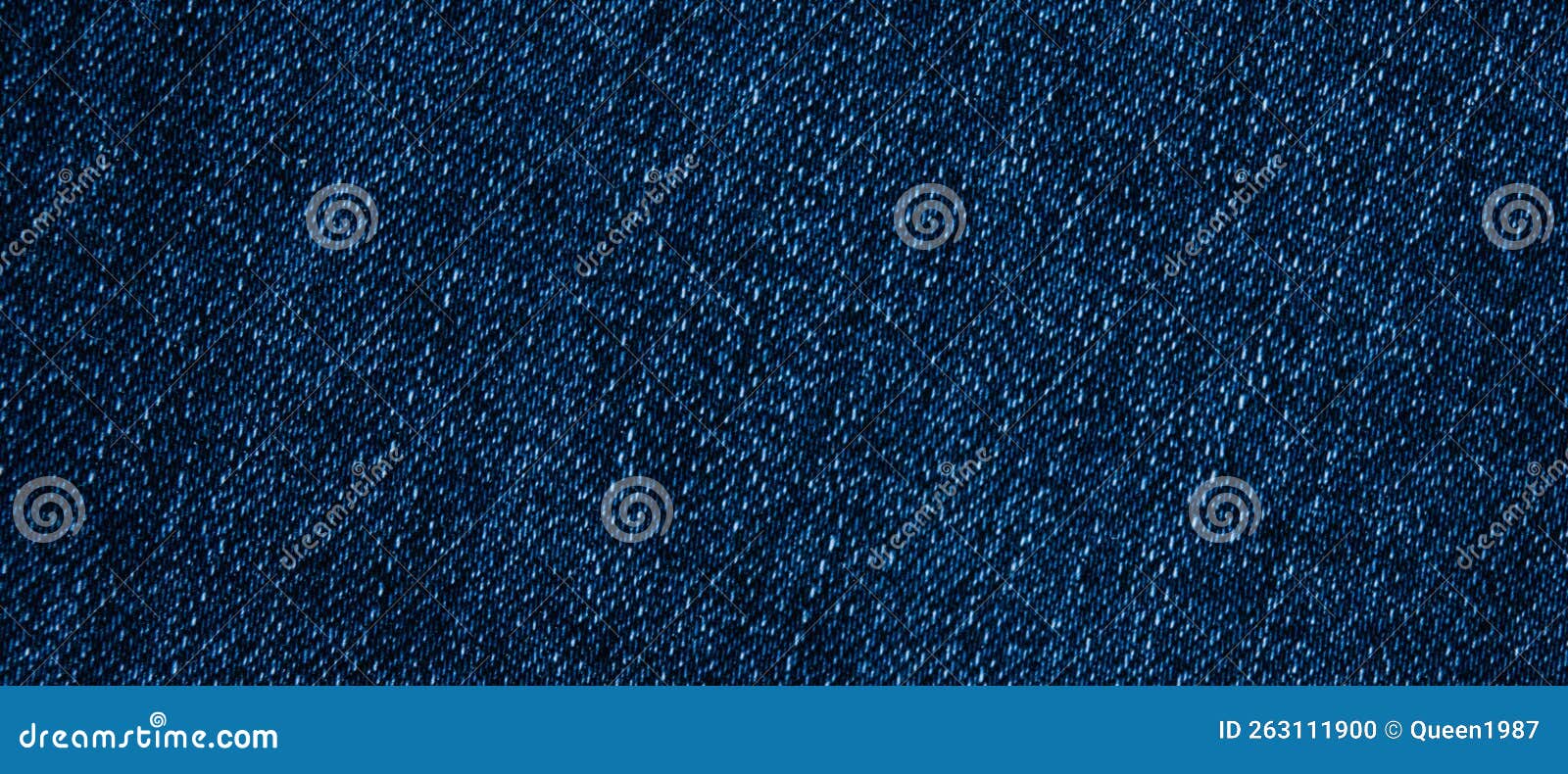 Stylish Denim Background in Banner Format. Blue Jeans Close-up Stock ...