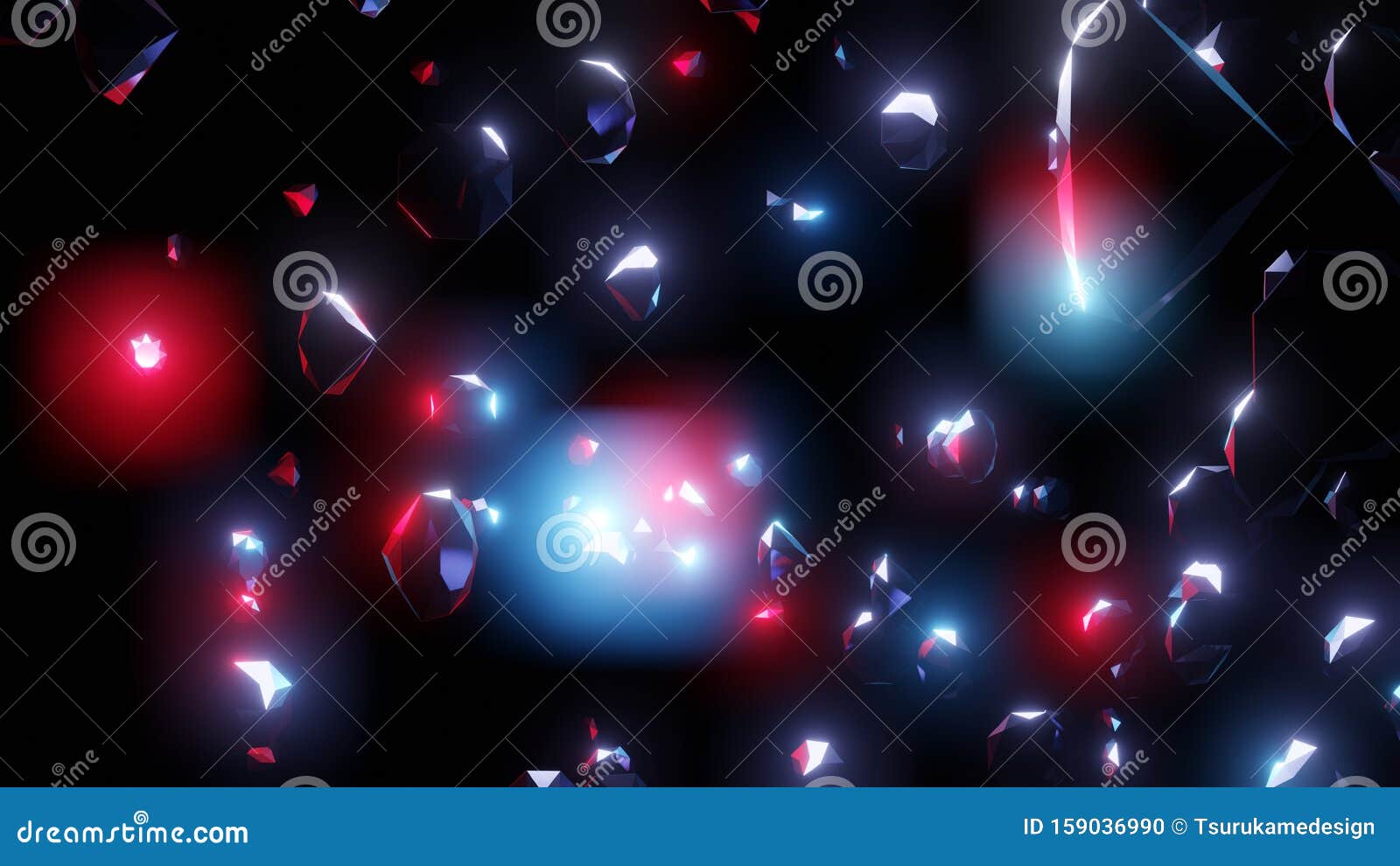 Stylish Diamond Shape Objects Stock Illustration - Illustration of ...