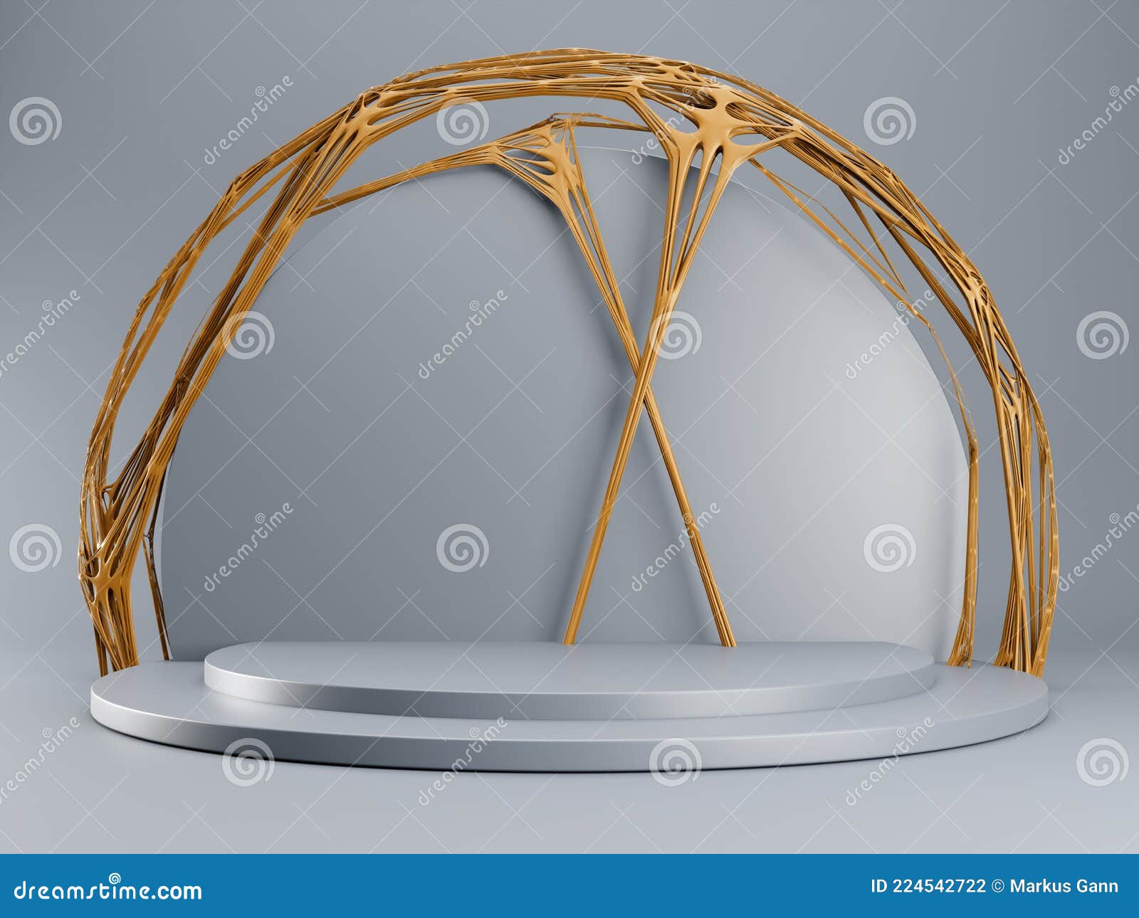 Stylish Display Showcase Background Stock Illustration - Illustration ...