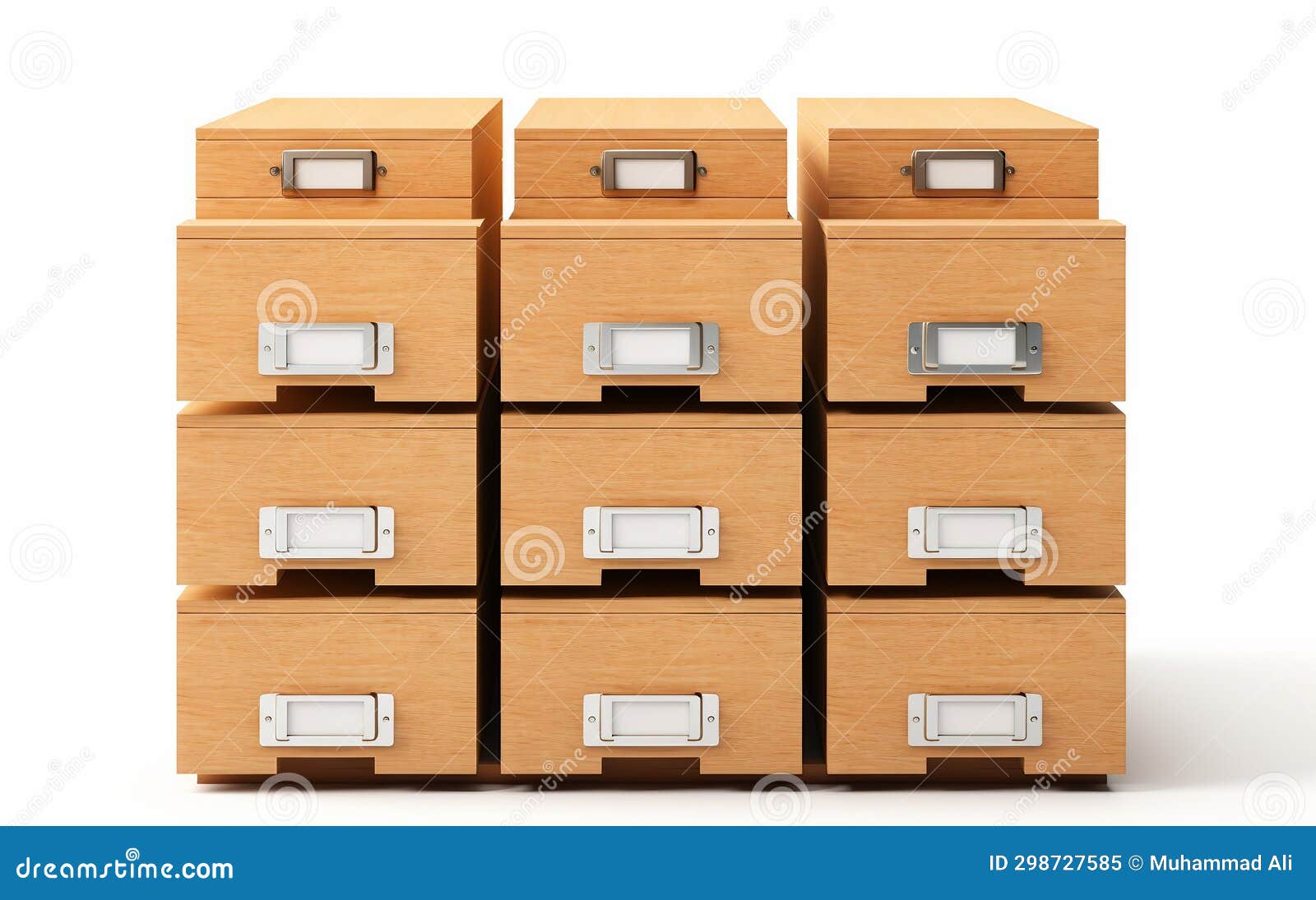 Stylish Document Holder on White Background Stock Image - Image of ...