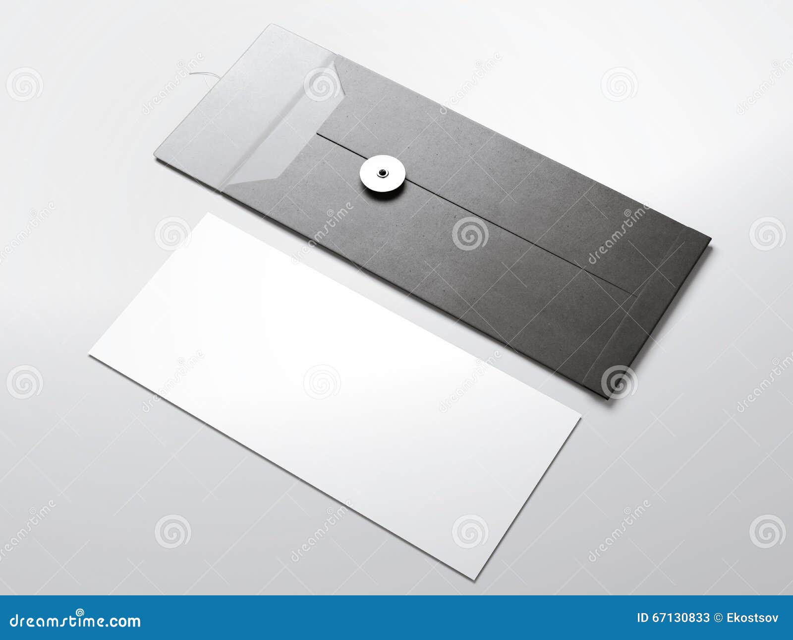 Stylish Envelope with White Paper Sheet Stock Image - Image of postal ...