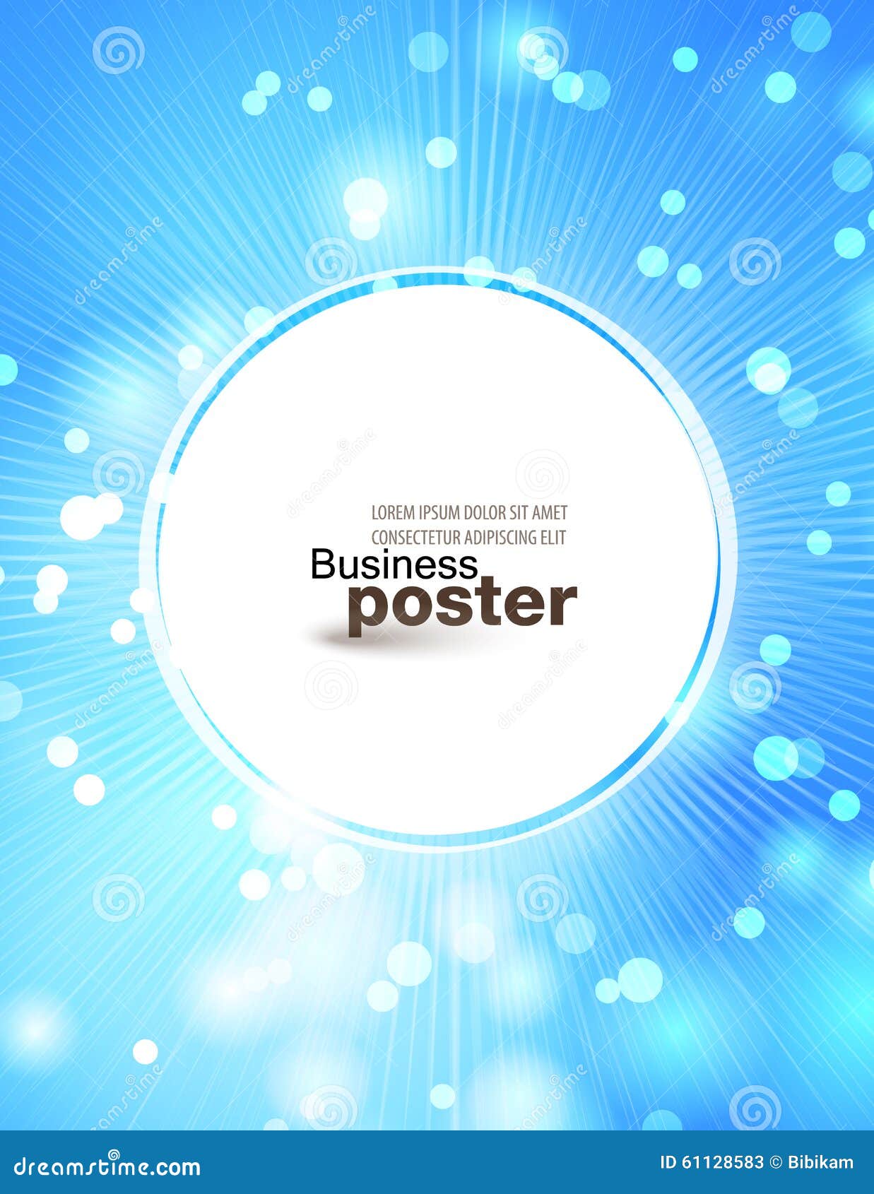 Stylish Festive Blue Poster Stock Vector - Illustration of advertise ...