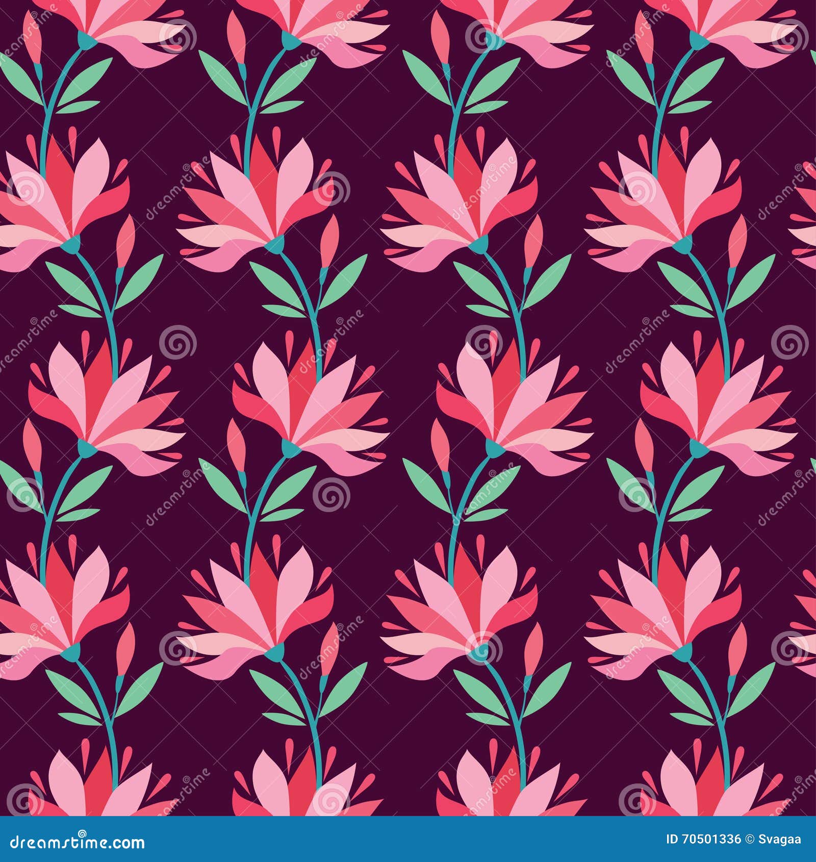 Stylish flower pattern. stock vector. Illustration of shape - 70501336