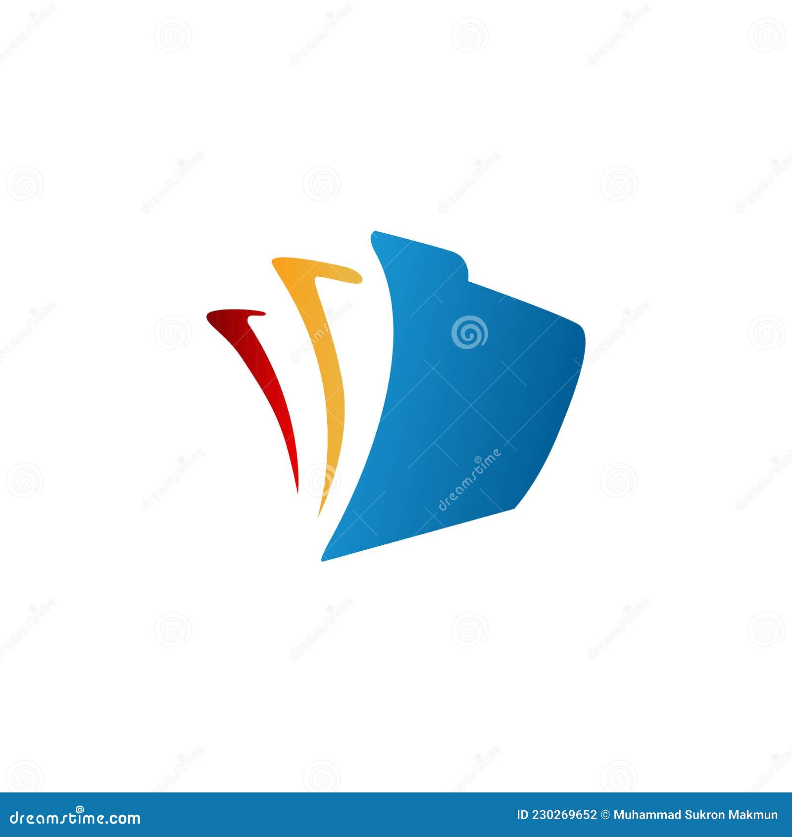 Folder Logo, Stamp. Accounting Binder Vector Illustration ...