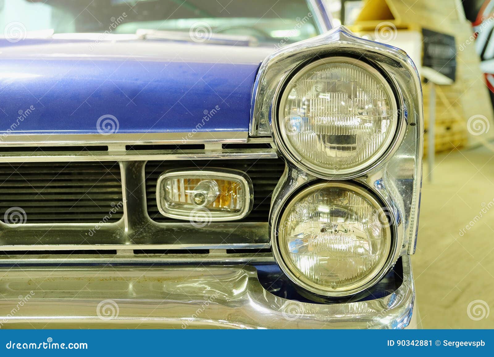 Stylish front lights stock image. Image of design, detail - 90342881