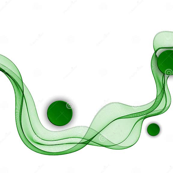 Abstract Green Smooth Transparent Wave Background Design Stock Vector ... Abstract Green Smooth Transparent Wave Background Design Stock Vector ...