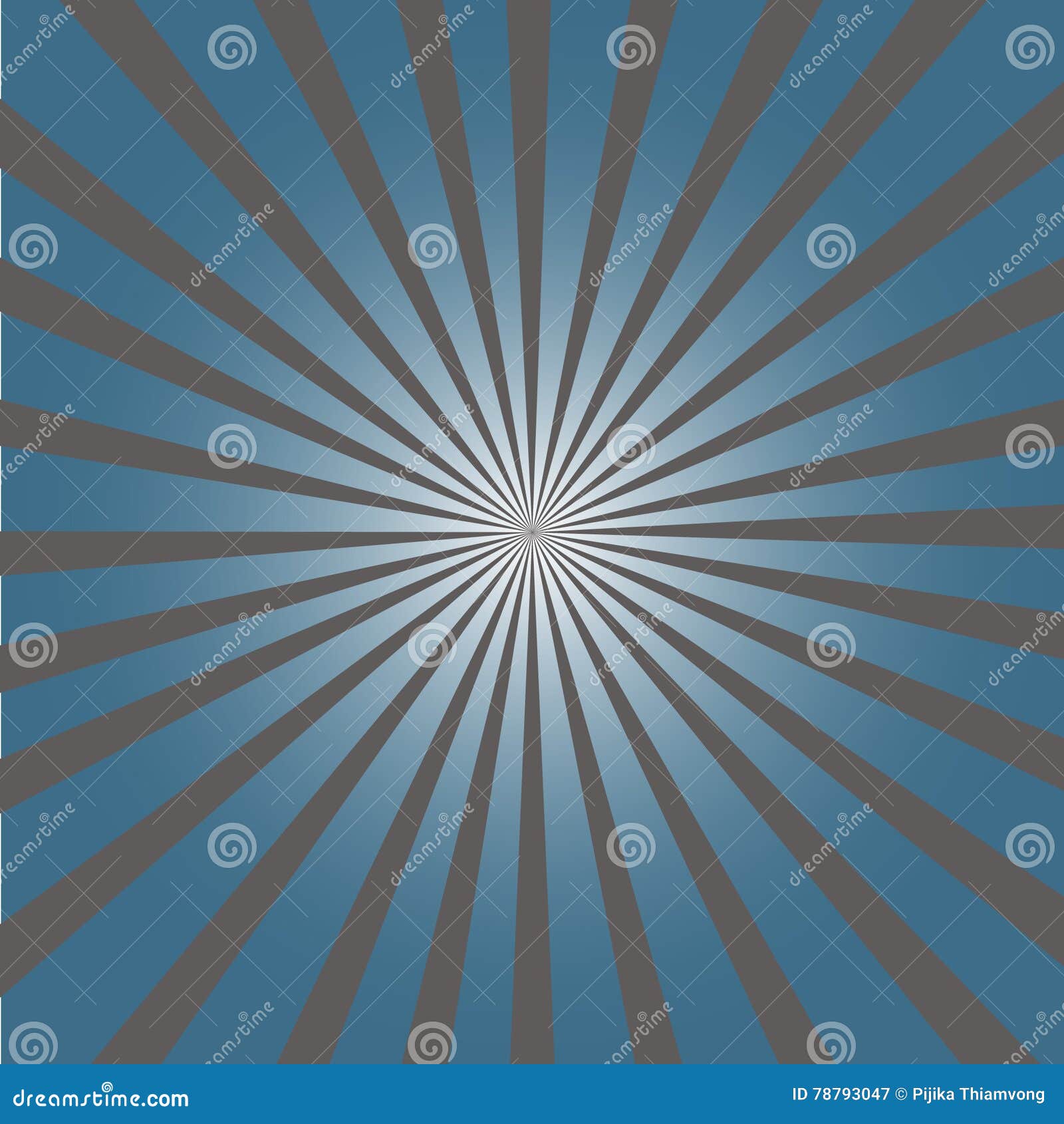 Stylish Grey Abstract Starburst & Sunburst Background. Stock Vector ...