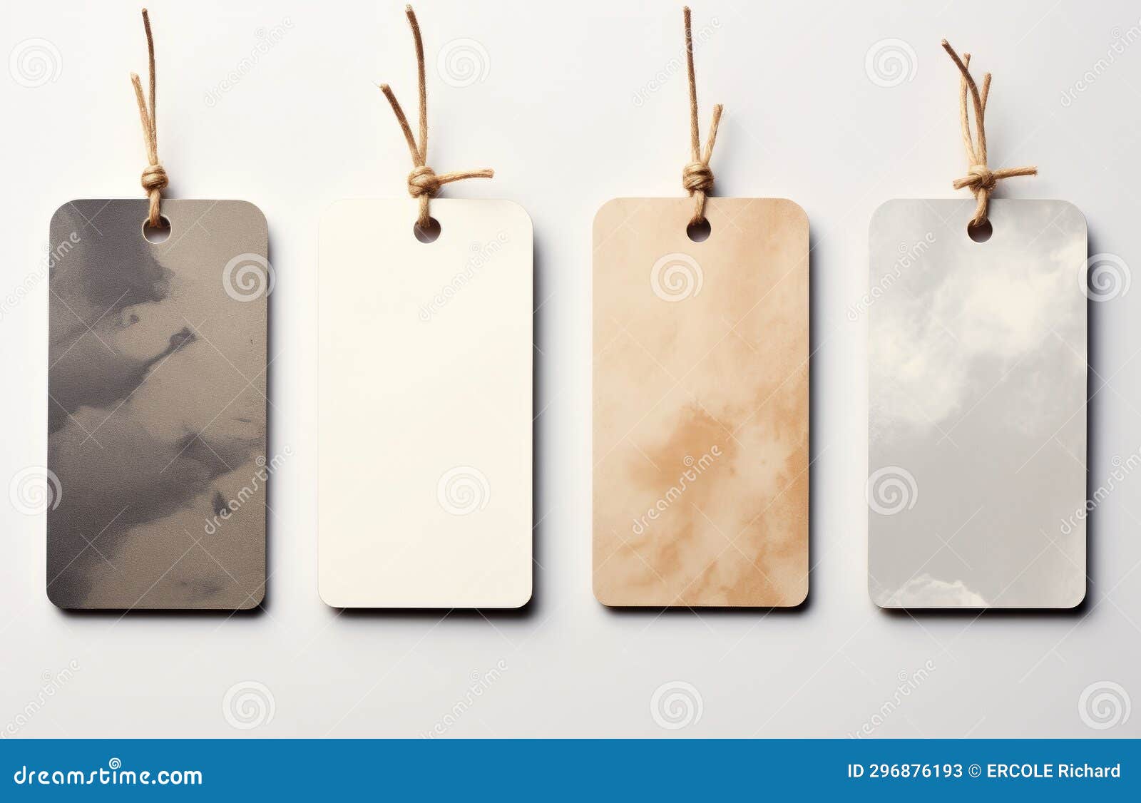 Stylish Grey Gift Tags: Elevate Gift-Giving with a Special Touch. Stock ...
