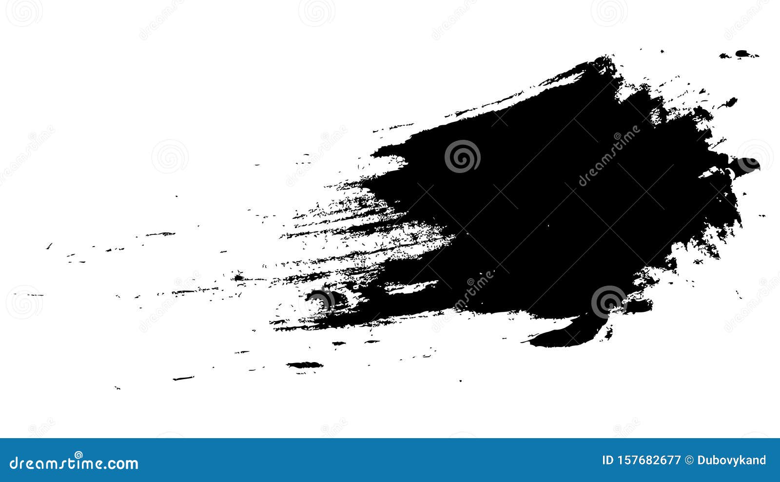 Grunge Splash Banner for Web Design. Vector Illustration Stock Vector ...