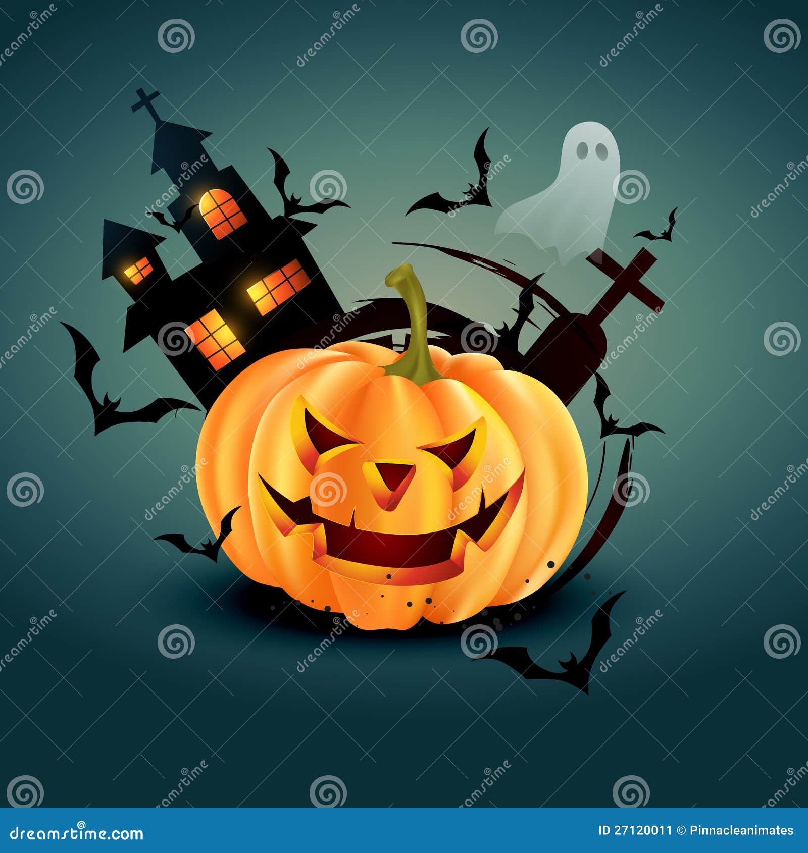 Stylish halloween design stock vector. Illustration of dark - 27120011