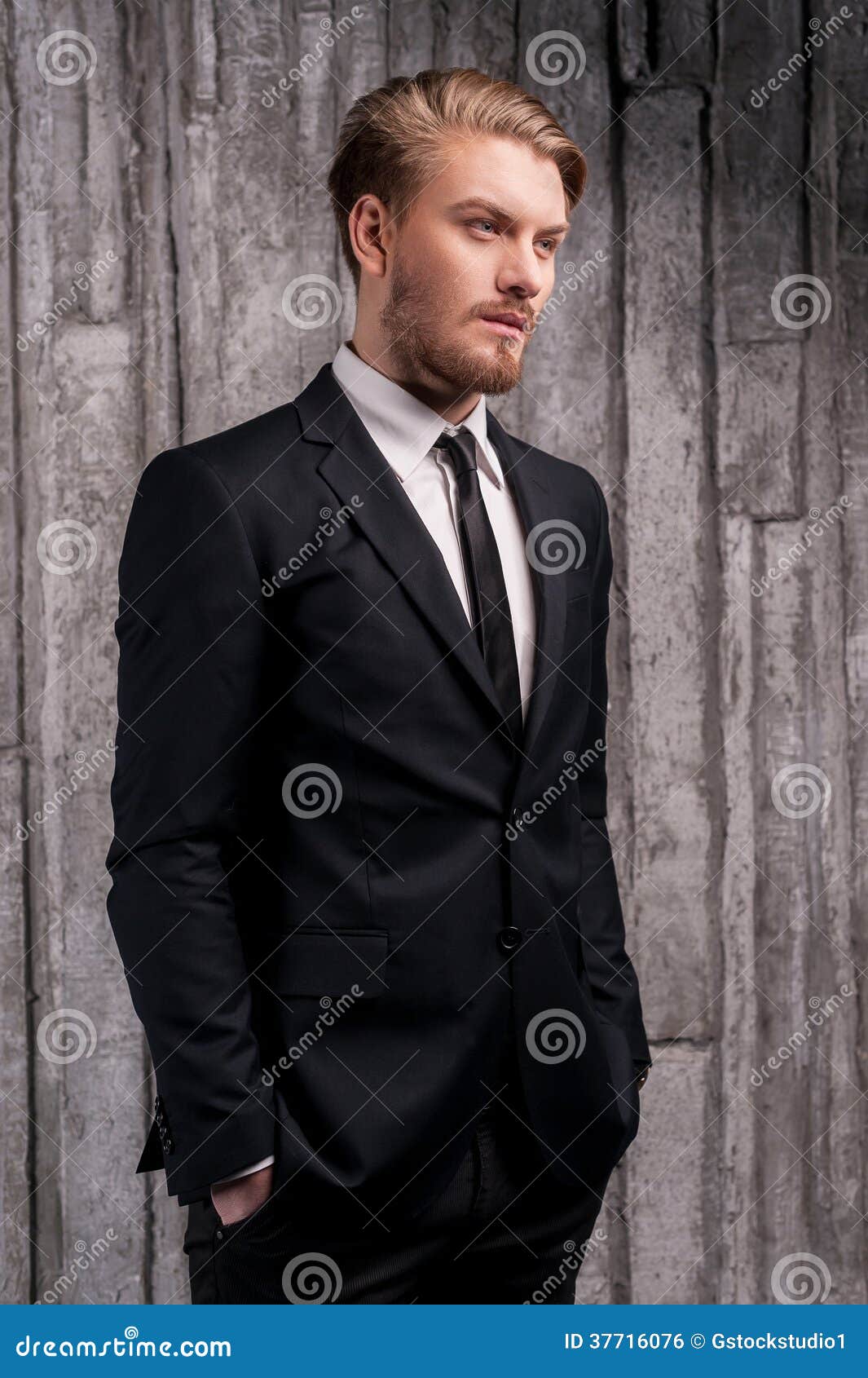 Stylish handsome. stock photo. Image of formalwear, adult - 37716076