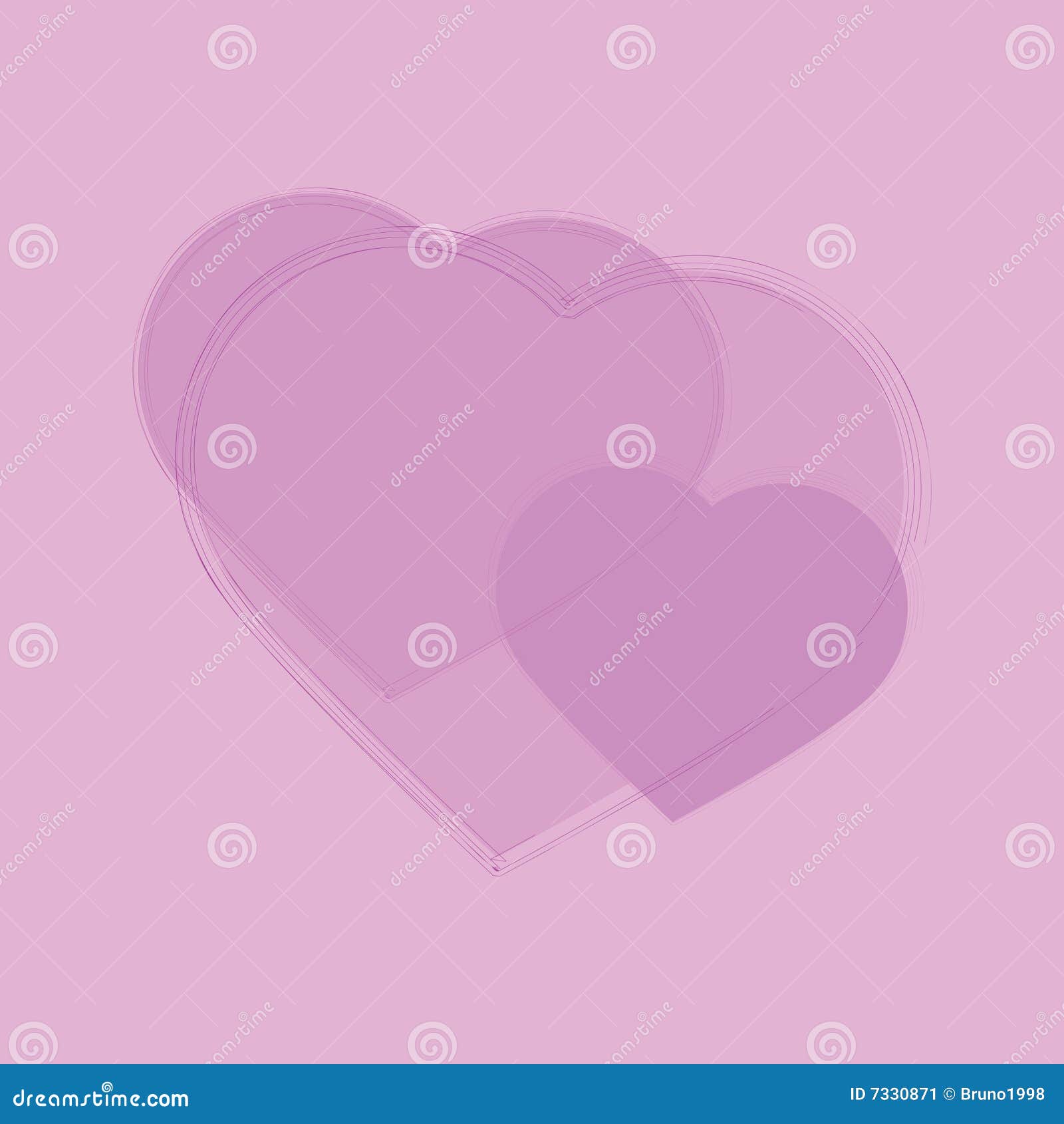 Stylish hearts stock vector. Illustration of boyfriend - 7330871