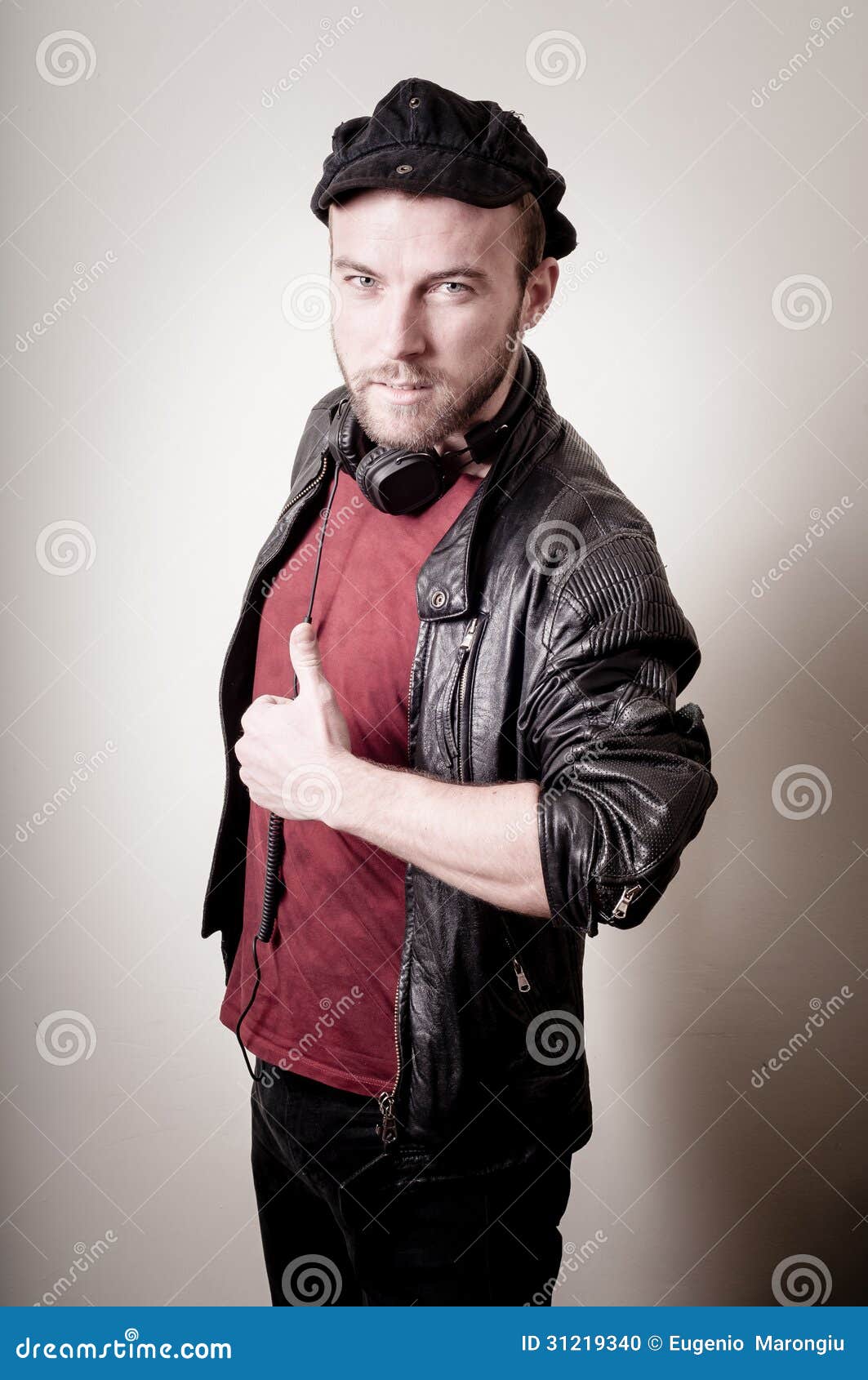 Stylish Hipster Man Portrait Stock Photo - Image of headphone, hipster ... Stylish Hipster Man Portrait Stock Photo - Image of headphone, hipster ...