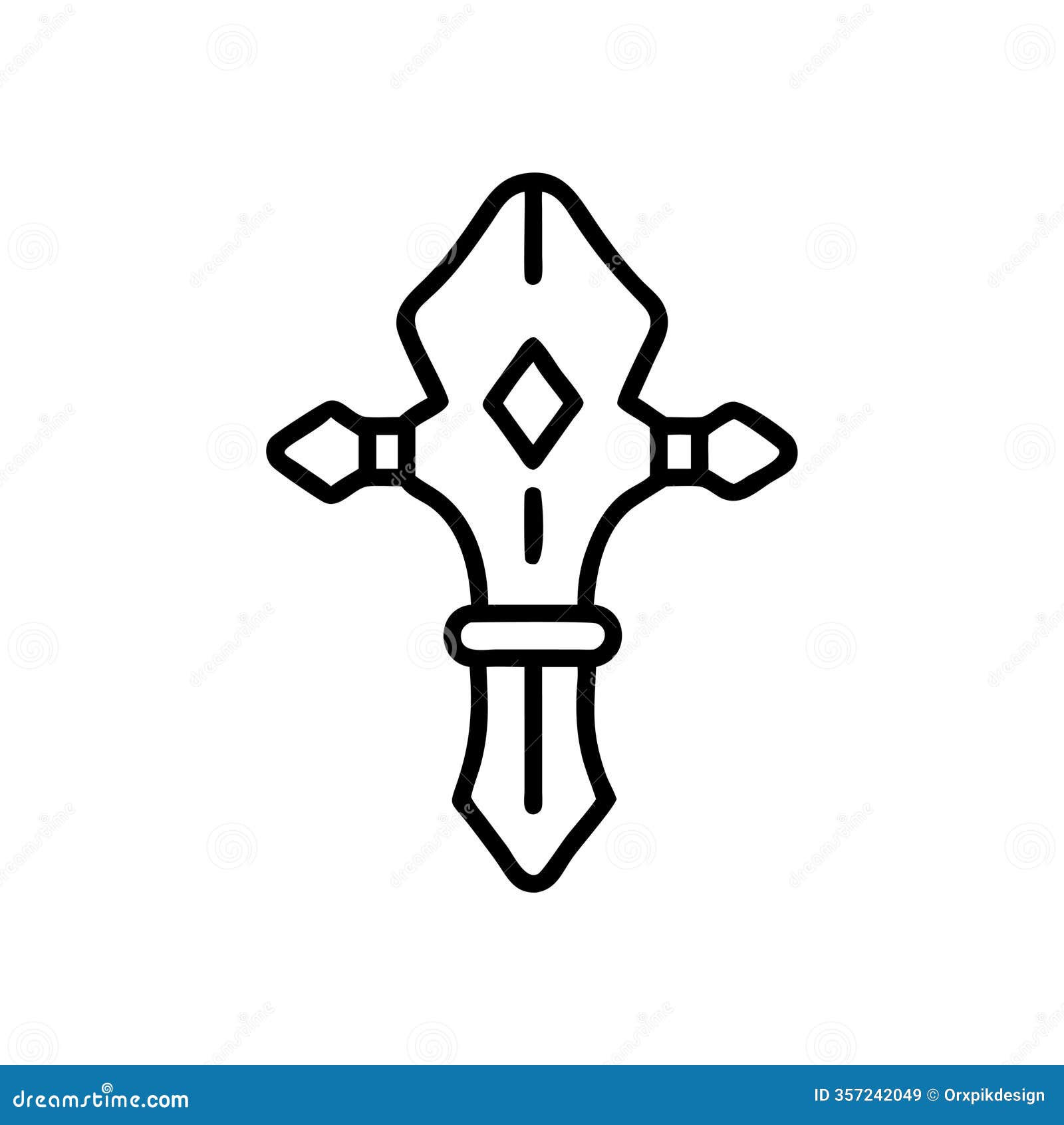 Stylish Icon Of Ancient Relic For Exhibits Cartoon Vector ...