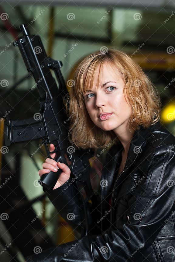 Stylish killer stock photo. Image of portrait, posing - 17881872