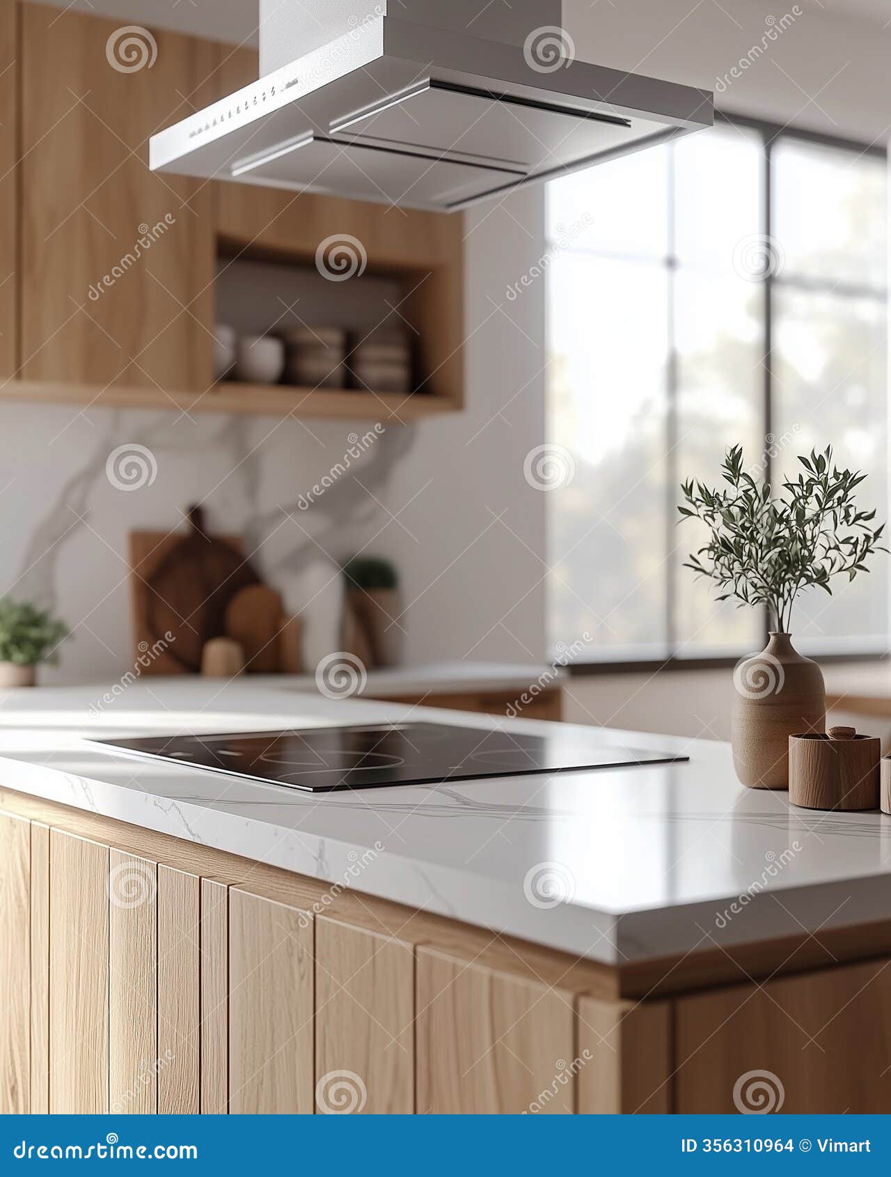 Stylish Kitchen Countertop with Fruit in a Contemporary Kitchen. Great ...