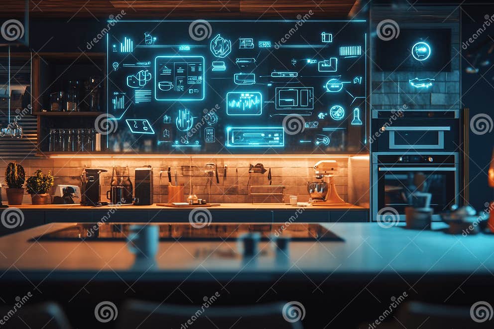 This Stylish Kitchen Showcases Smart Appliances and High-tech Features ...