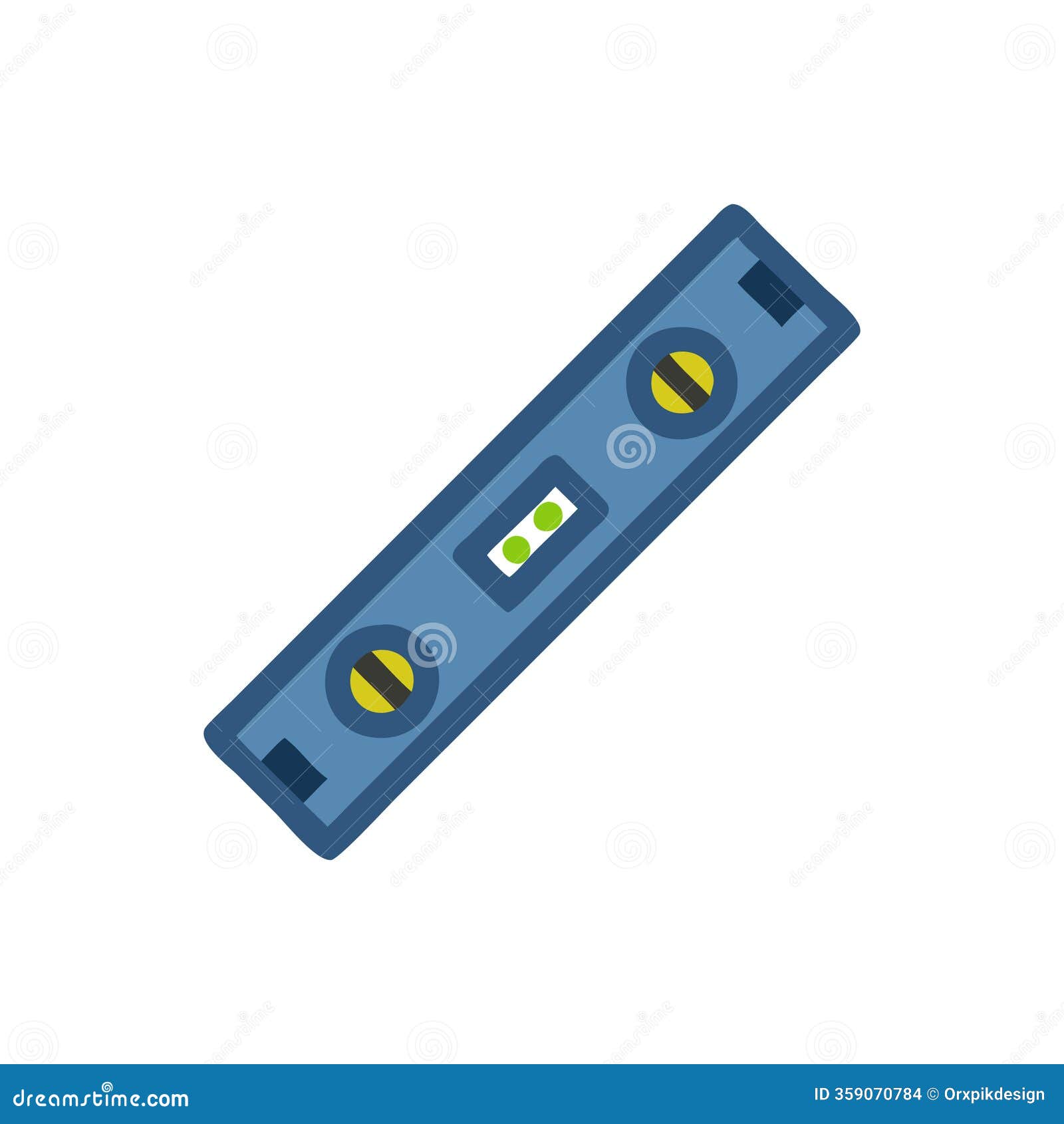 Stylish Level Tool Icon Illustration Stock Illustration - Illustration ...
