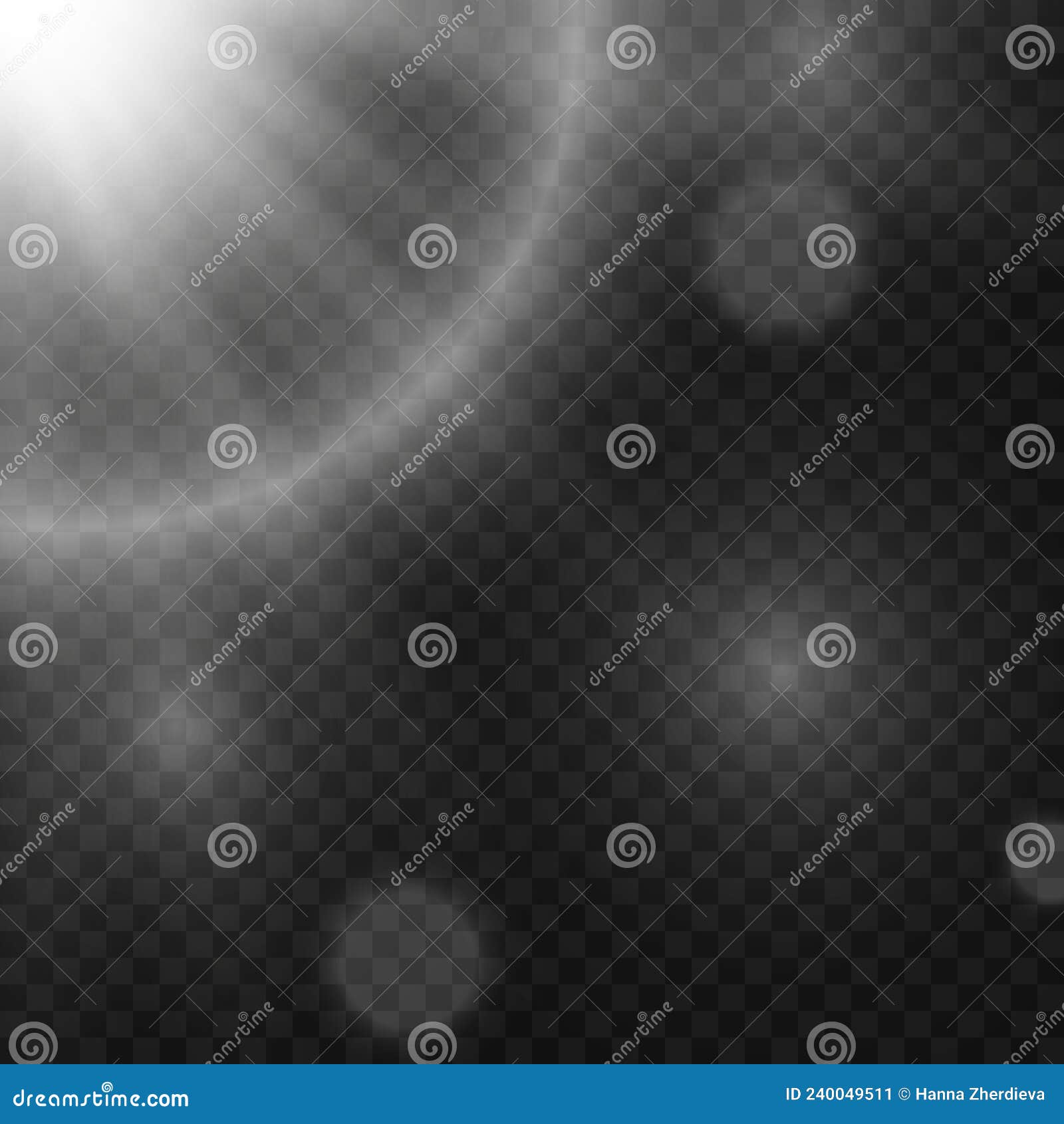 Stylish Light Effect, Glowing Lines with Dust and Glare Stock ...