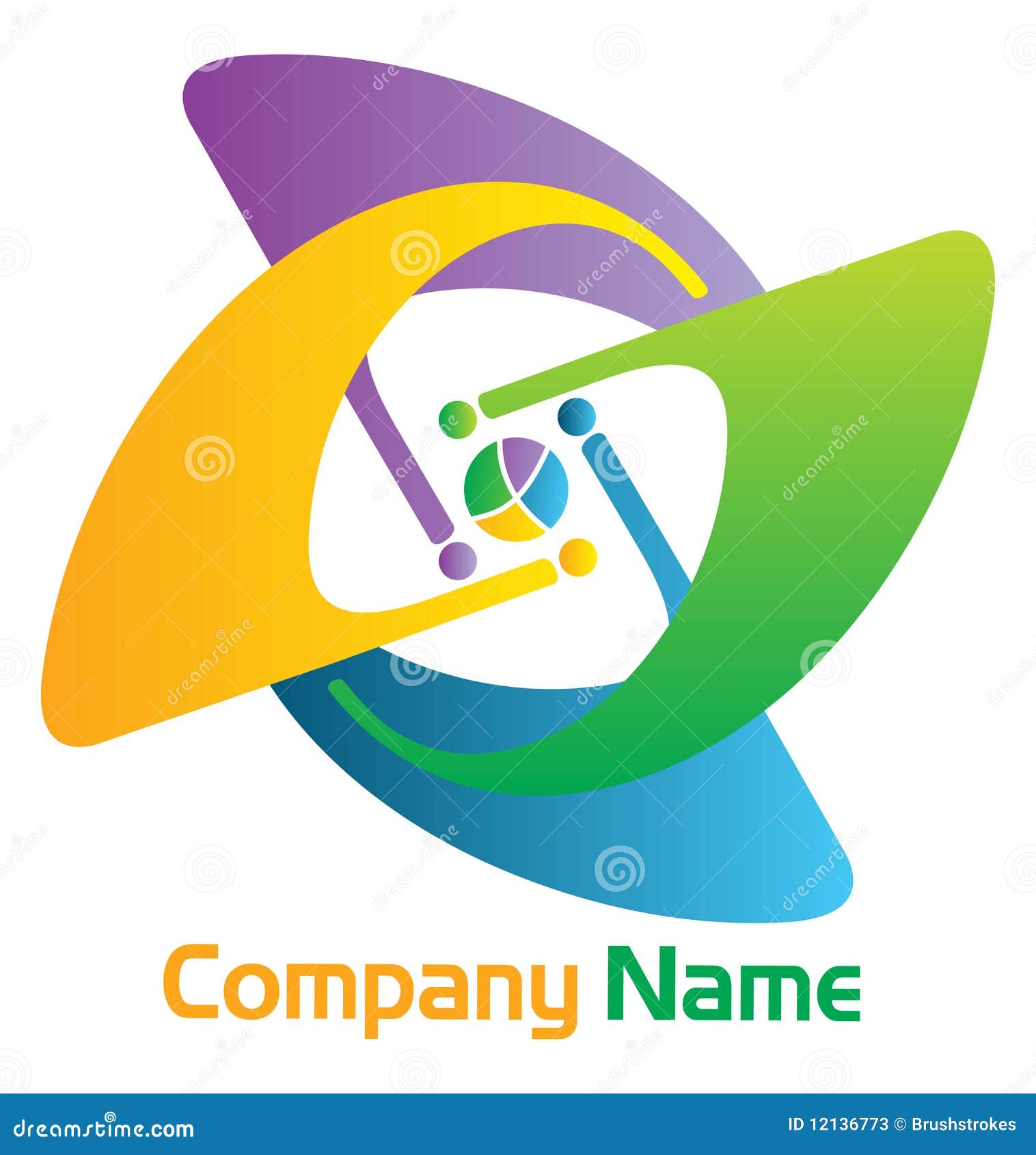 Stylish logo stock illustration. Illustration of abstract - 12136773