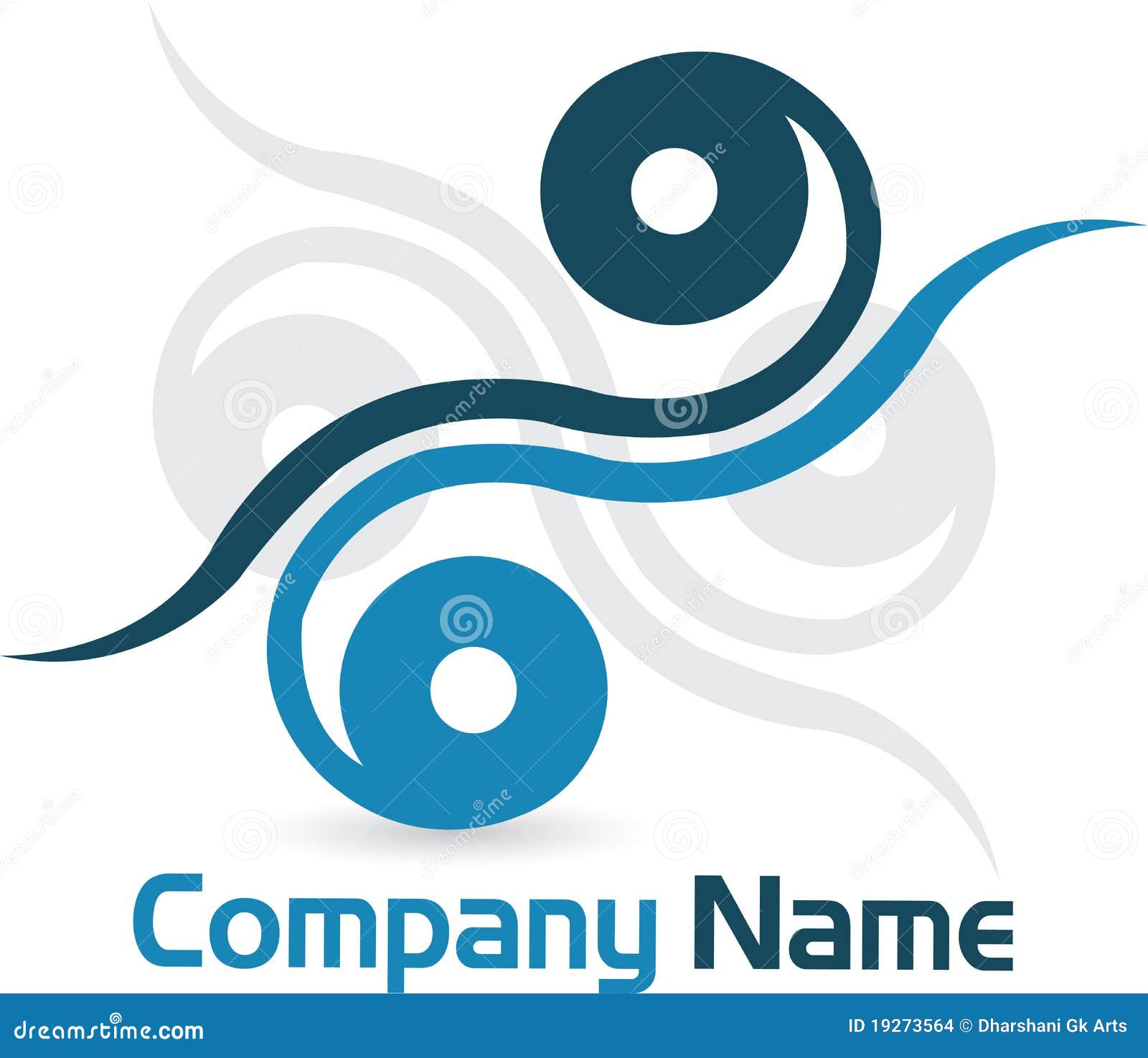 Stylish Logo Design Initial Signature A Vector Illustration ...