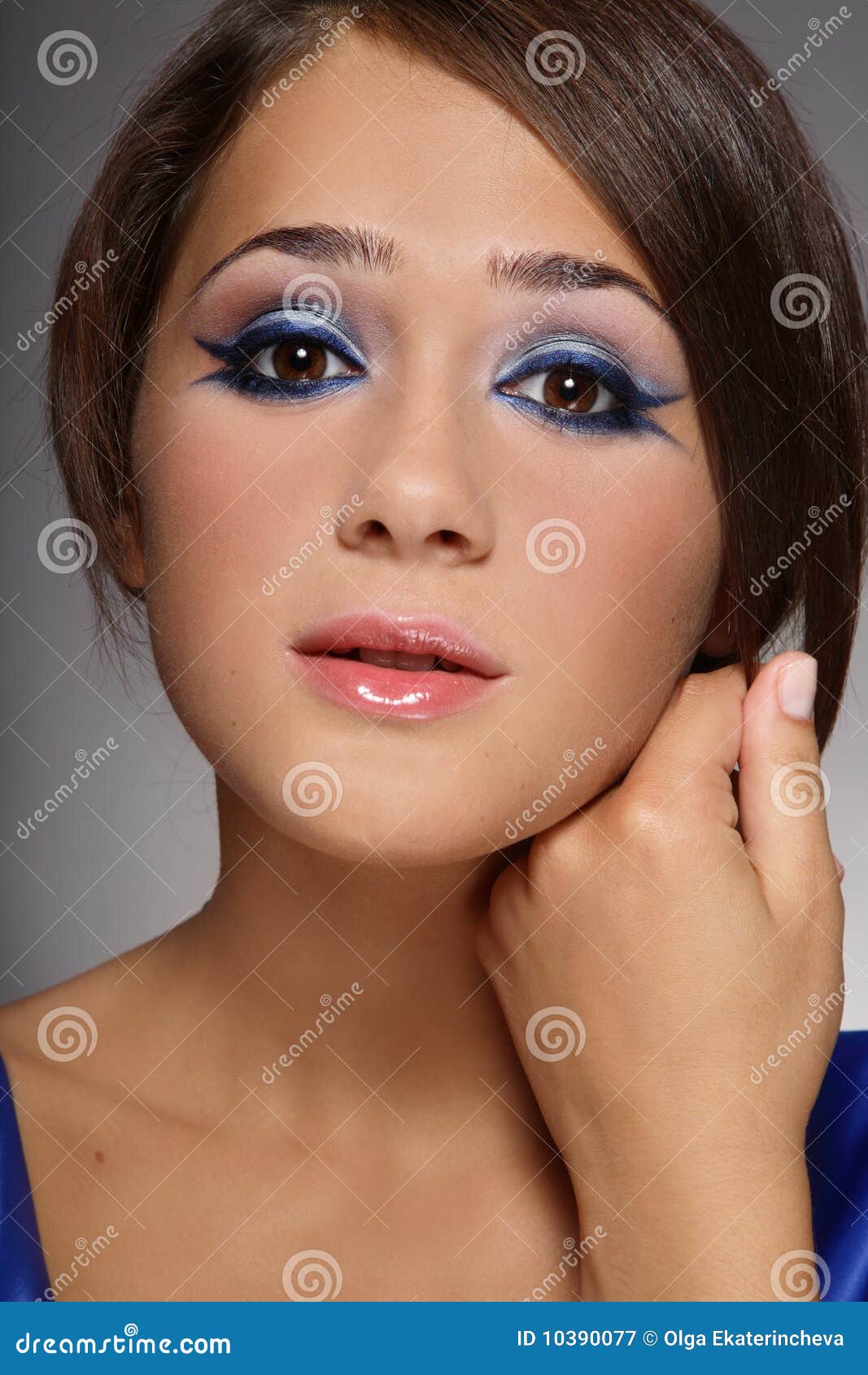 Stylish makeup stock image. Image of beauty, sensual - 10390077