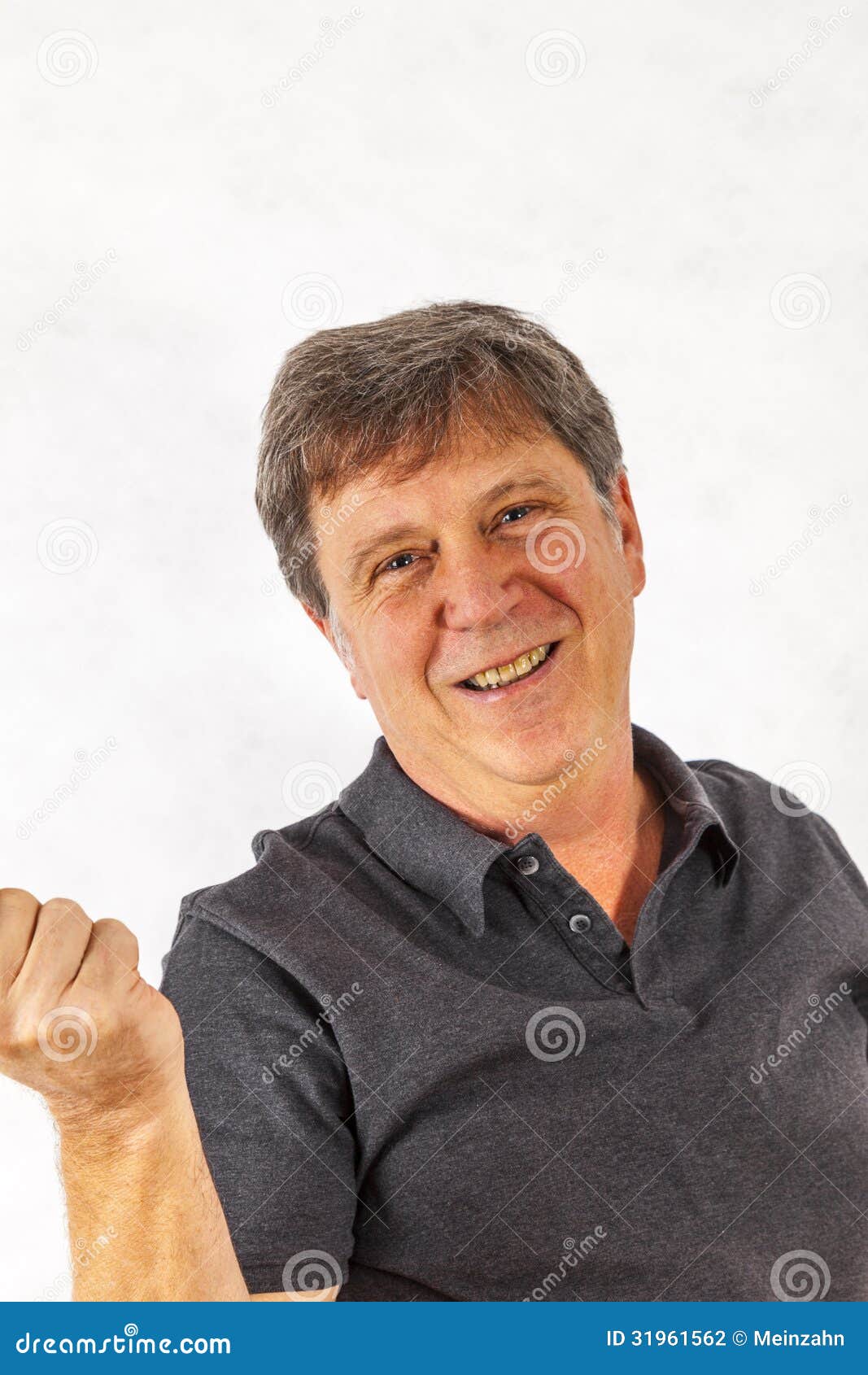 Stylish Man Standing and Gesturing with His Hands Stock Photo - Image ...