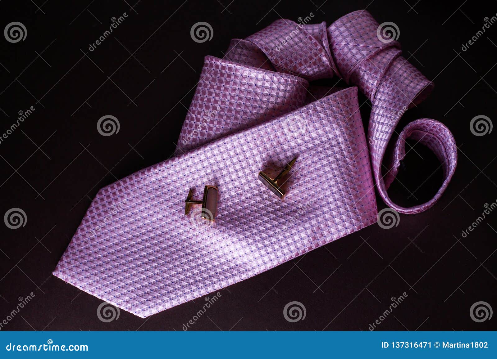 Stylish Men`s Tie and Cufflinks Stock Image - Image of fashion, suit ...