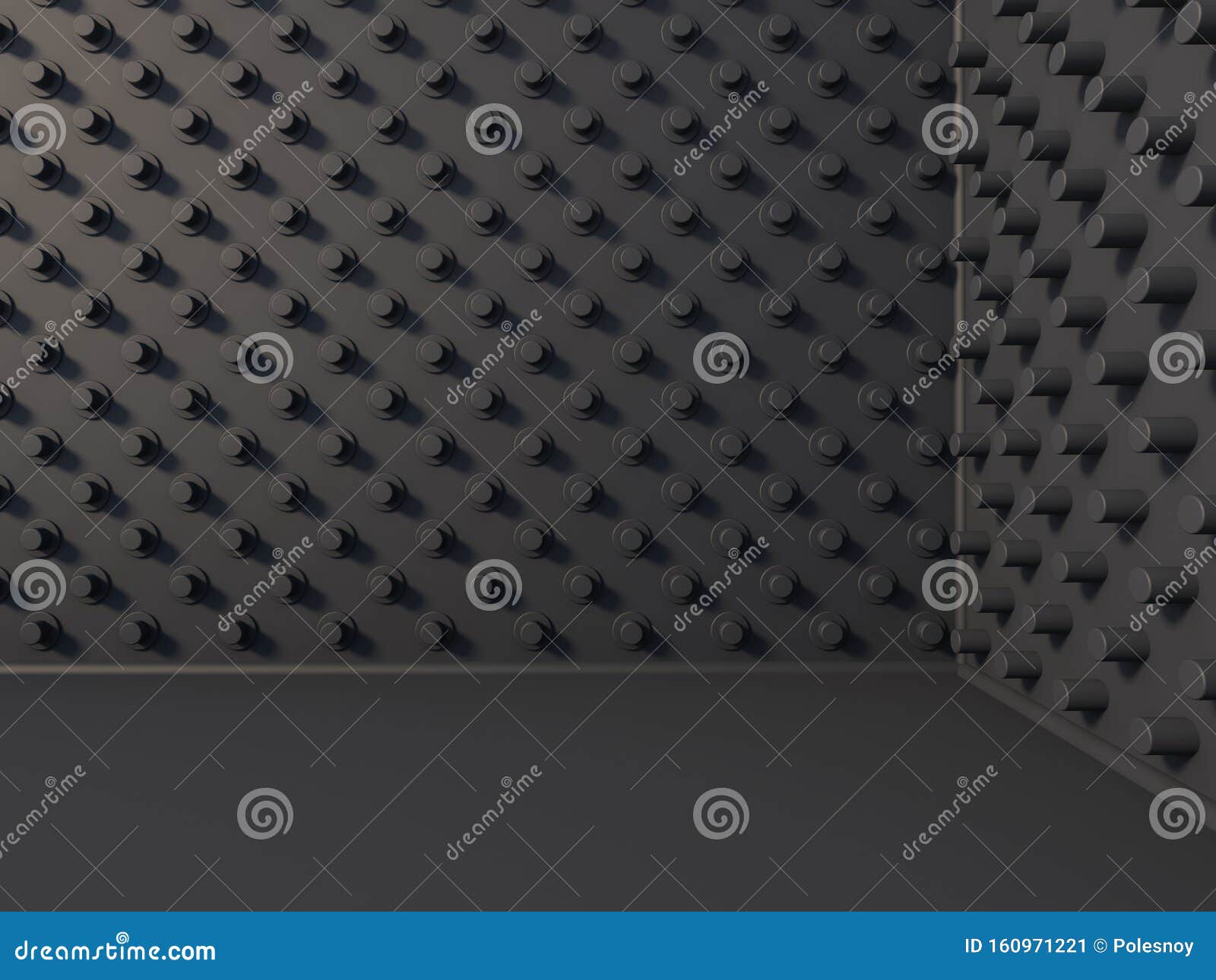 Stylish Metal Abstract Background. Open Space Stock Illustration ...