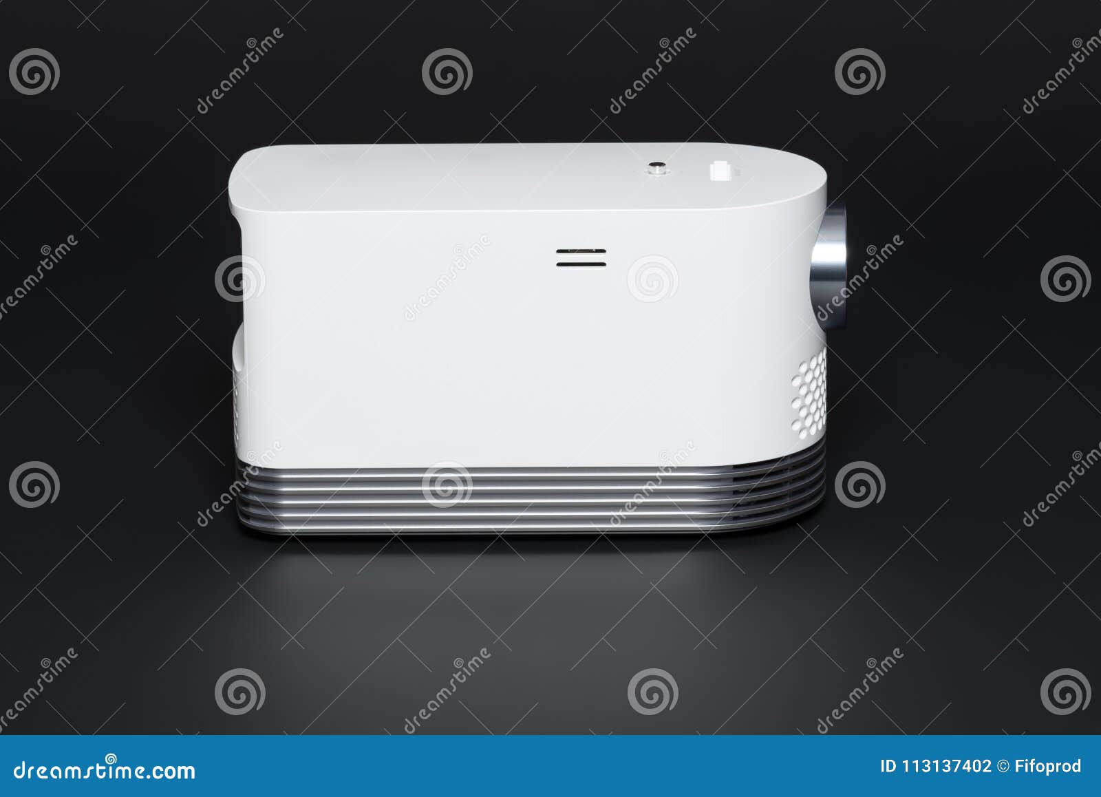 Stylish Mini Home Cinema LED Projector, Lightweight Tech Gadget Stock ...