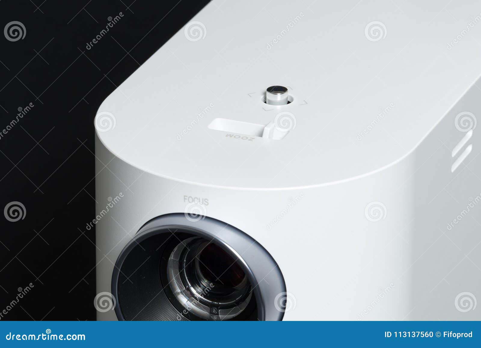 Stylish Mini Home Cinema LED Projector, Lightweight Tech Gadget Stock ...