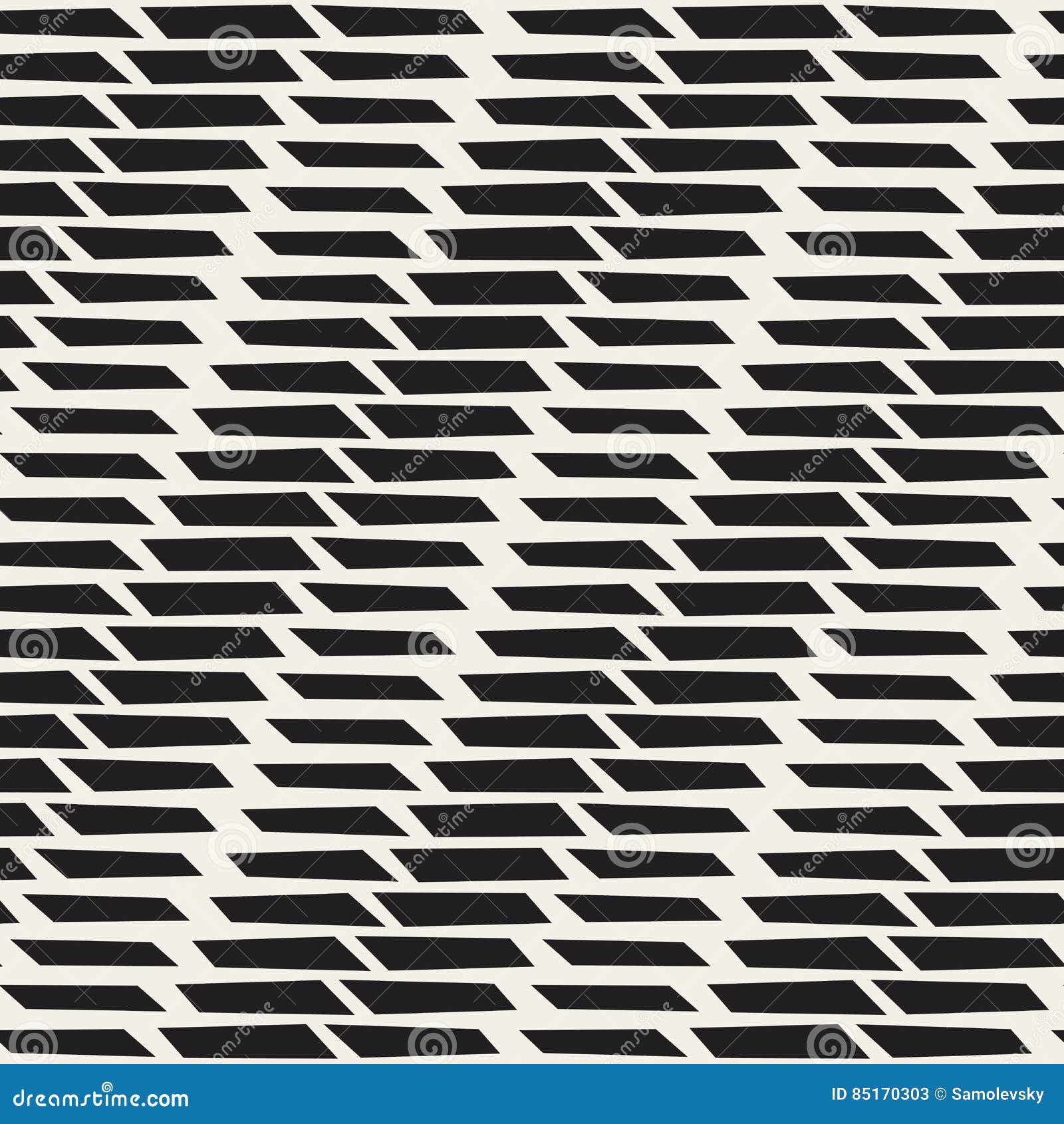 Stylish Minimalistic Halftone Grid. . Vector Seamless Black and White ...