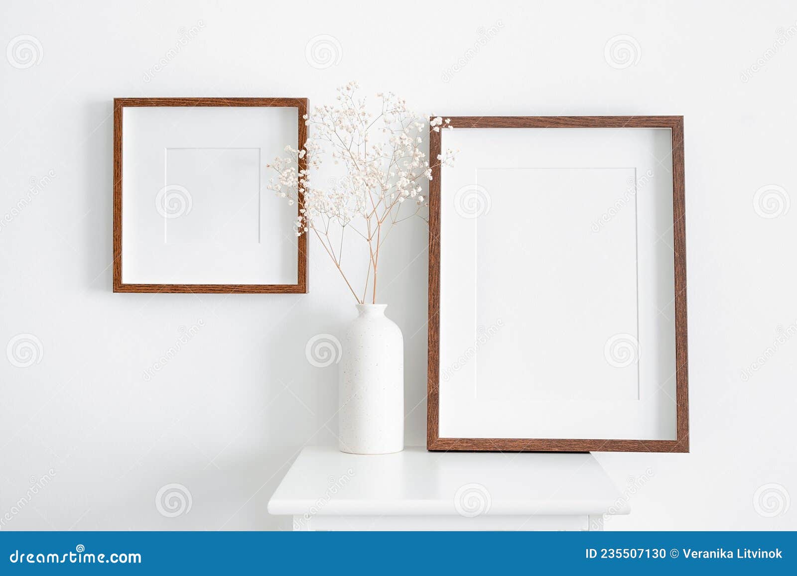 Stylish and Modern Frames Mockup for Artwork, Print or Photo ...