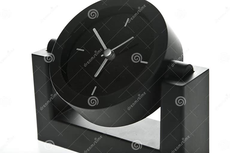 Stylish Modern Office Desk Clock Stock Image - Image of desk, symbol ...