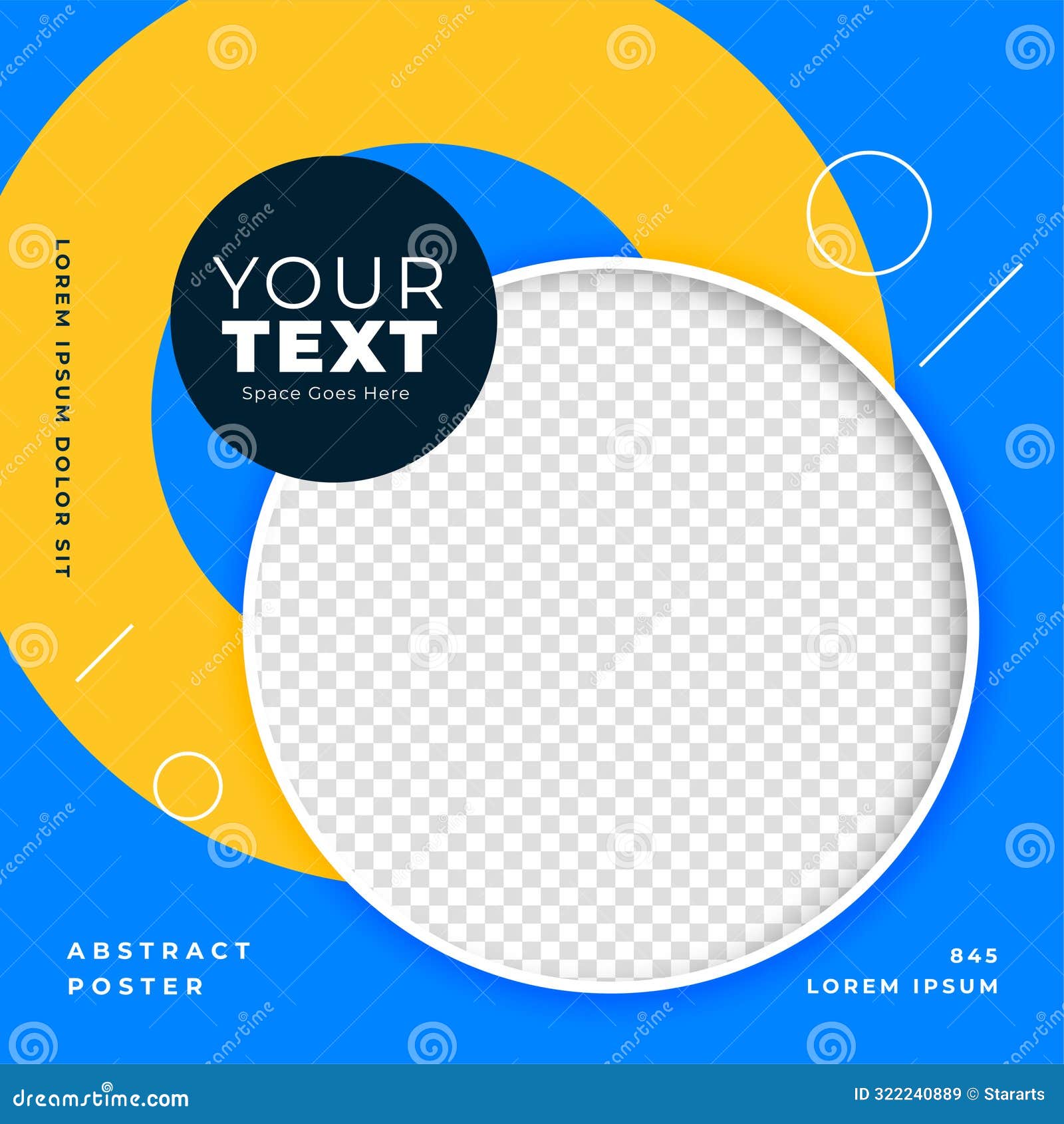 Mockup Flyer With Shadow Plant Leaf. Light From Window. Mock Up Sheet ...