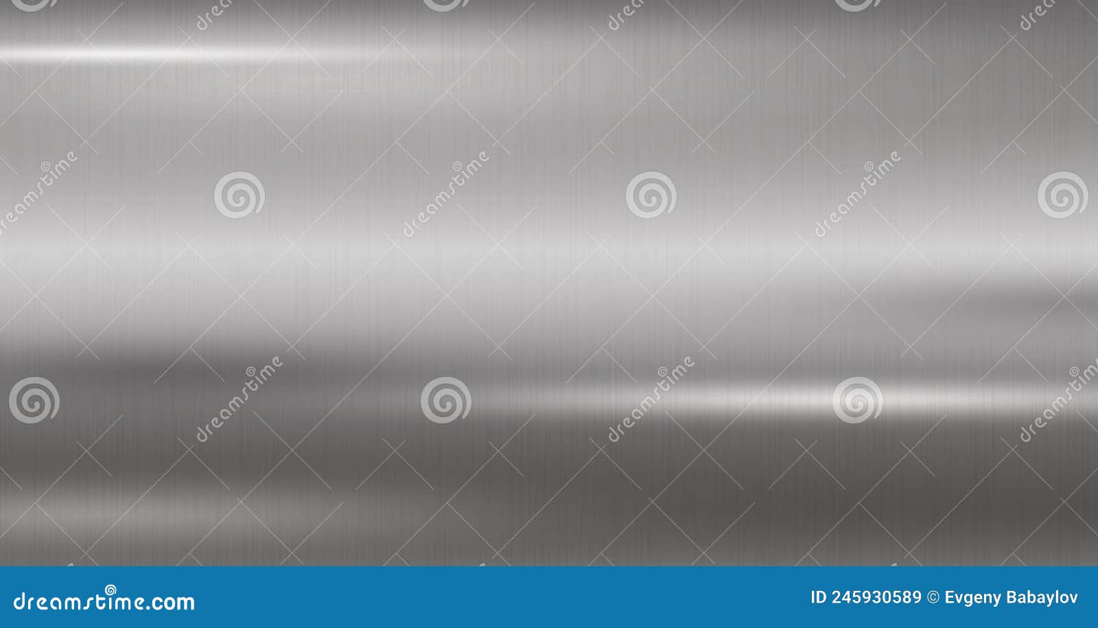 Stylish Panoramic Background Silver Steel Metal Texture - Vector Stock ...