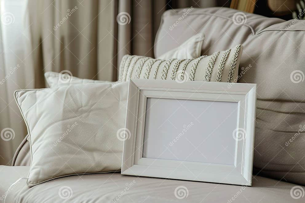 Stylish Picture Frame Border for Interior Design Stock Illustration ...