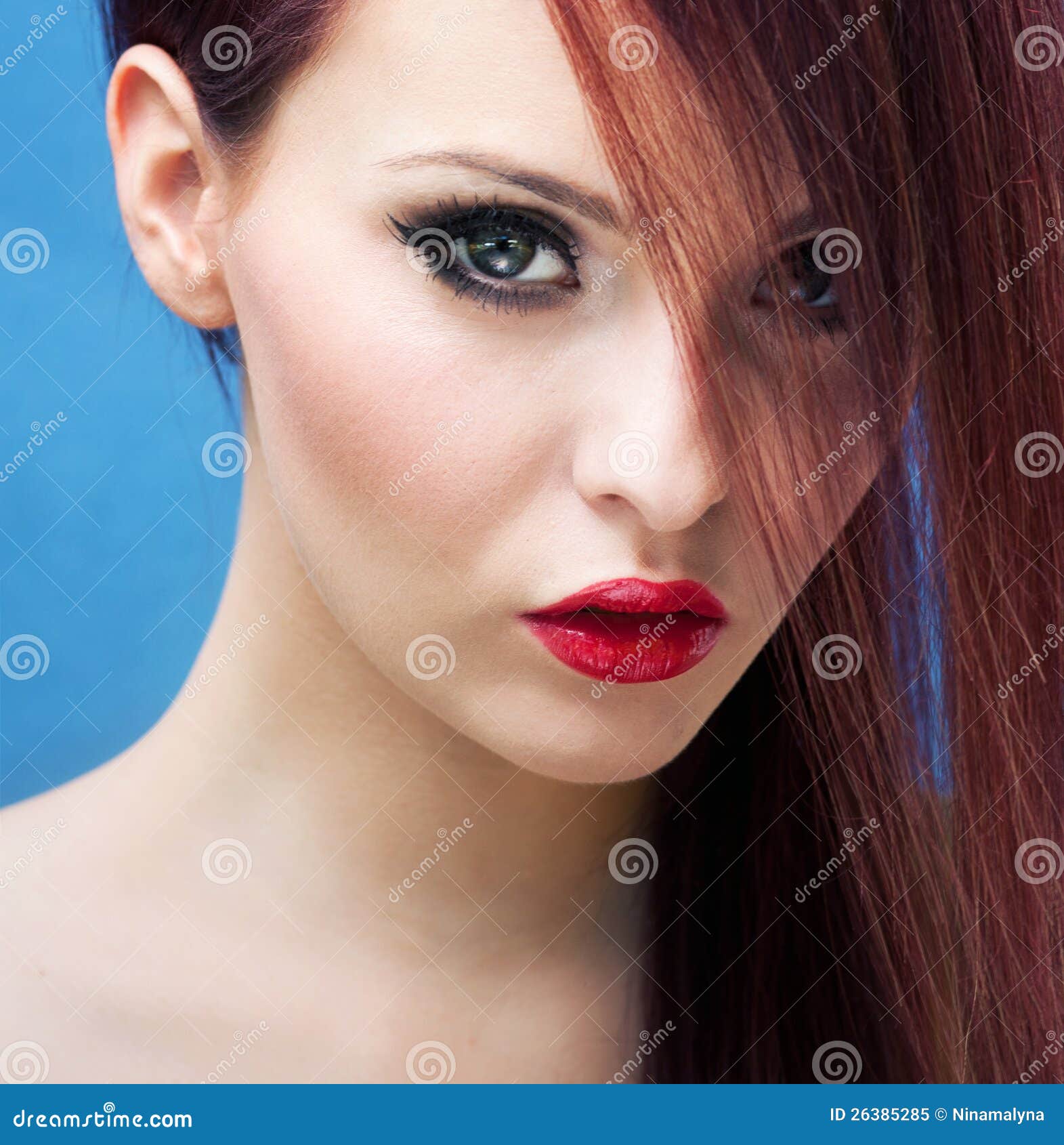 Stylish Portrait of a Stunning Woman Stock Image - Image of person ...