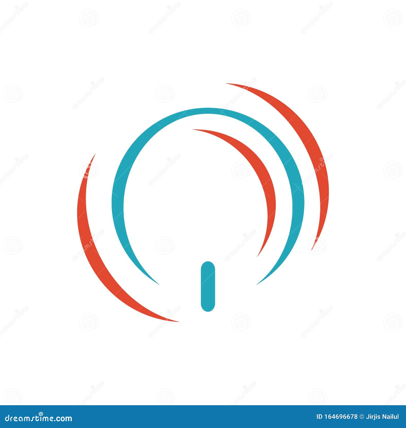 Stylish Power Button Logo Design Vector. Icon Symbol for Start Machine ...