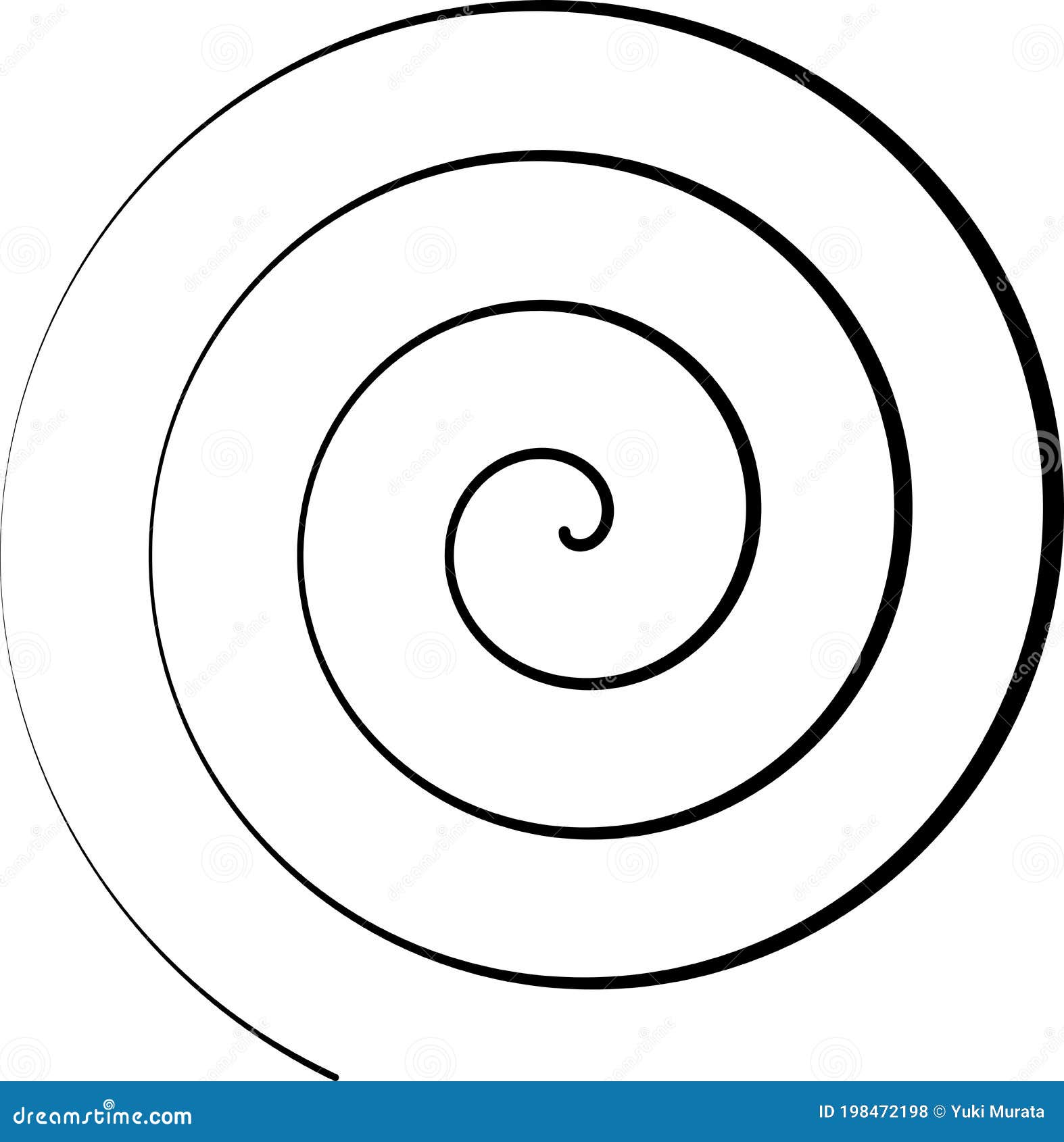 Stylish precise whirlpool stock vector. Illustration of pattern - 198472198