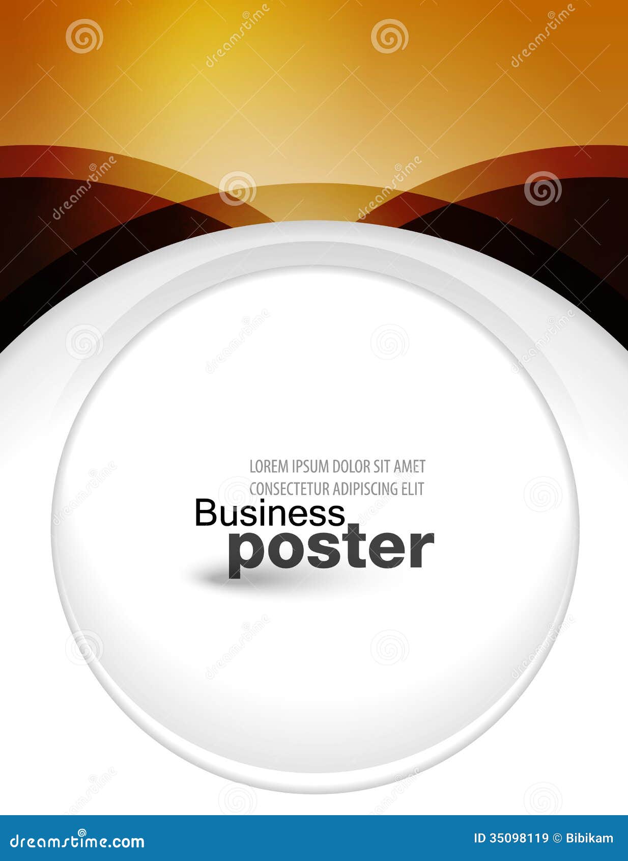 Stylish Presentation and Designer of Business Post Stock Vector ...
