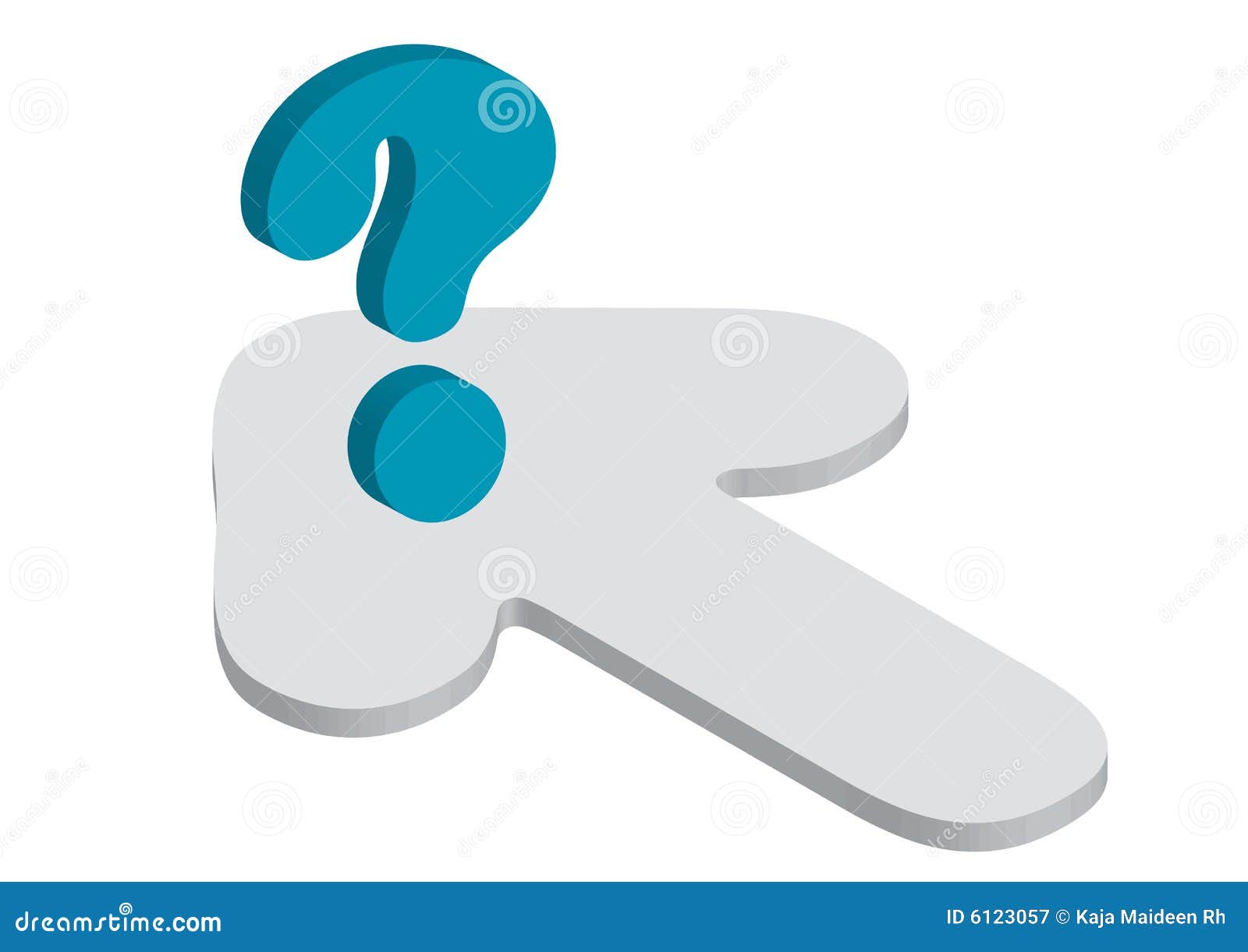 Stylish Question Mark - Vector Stock Vector - Illustration of business ...