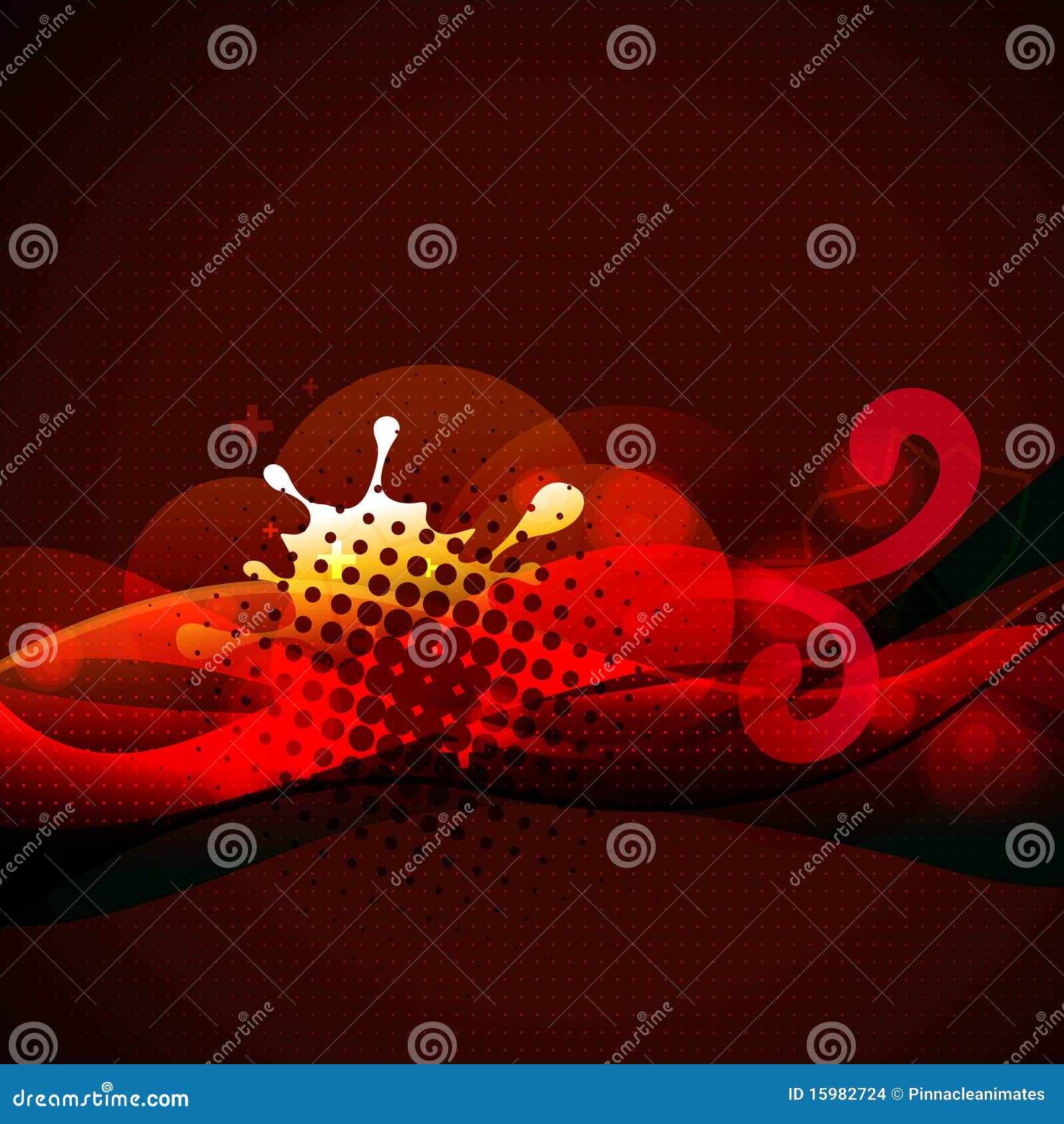 Stylish Red Color Background Stock Vector - Illustration of space ...