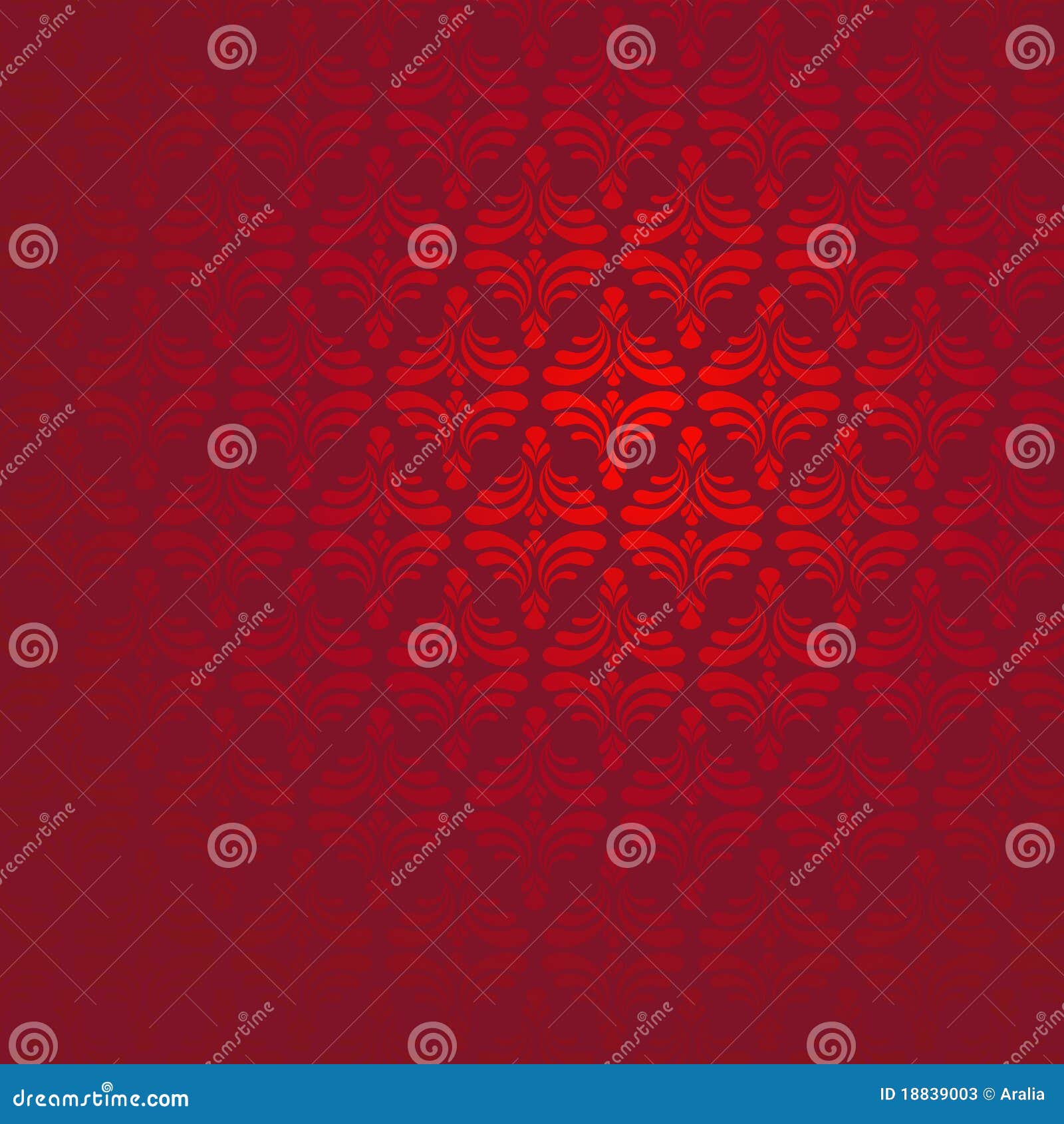 Stylish red wallpaper stock illustration. Illustration of outline ...