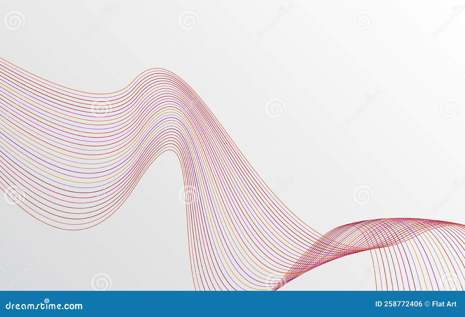 Stylish Red Wavy Lines Abstract Background Design Stock Vector ...