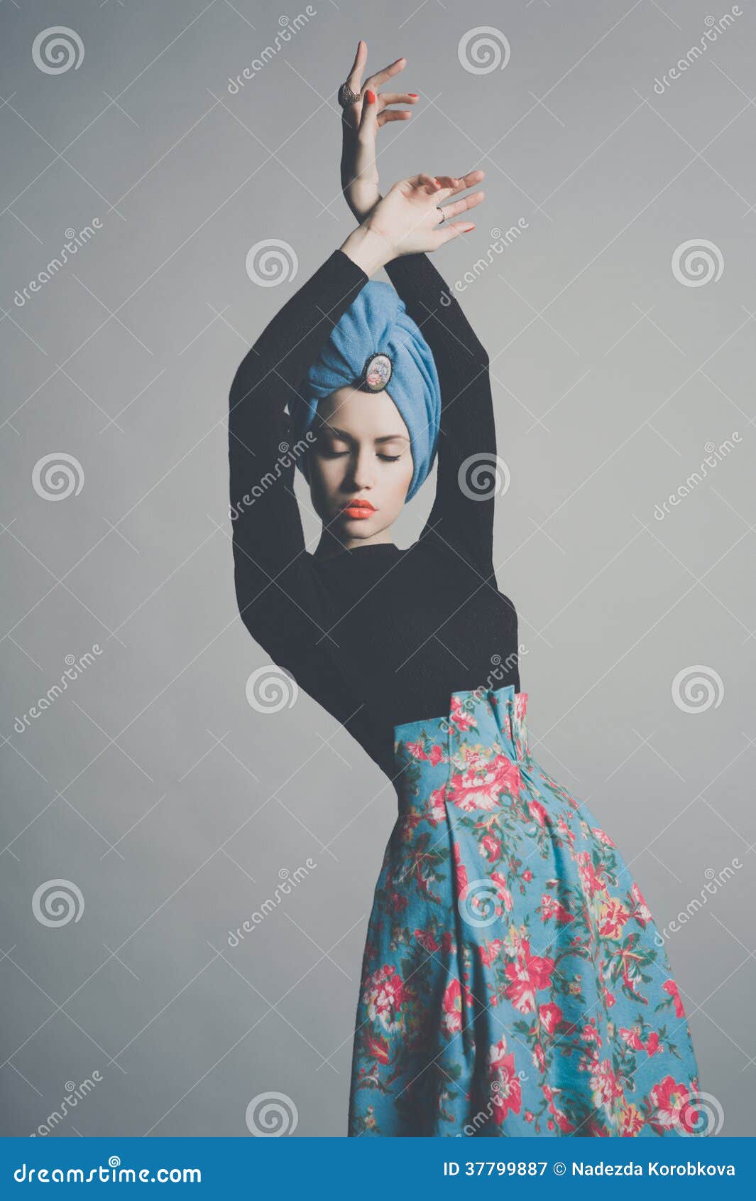 Stylish refined lady stock image. Image of beauty, cute - 37799887
