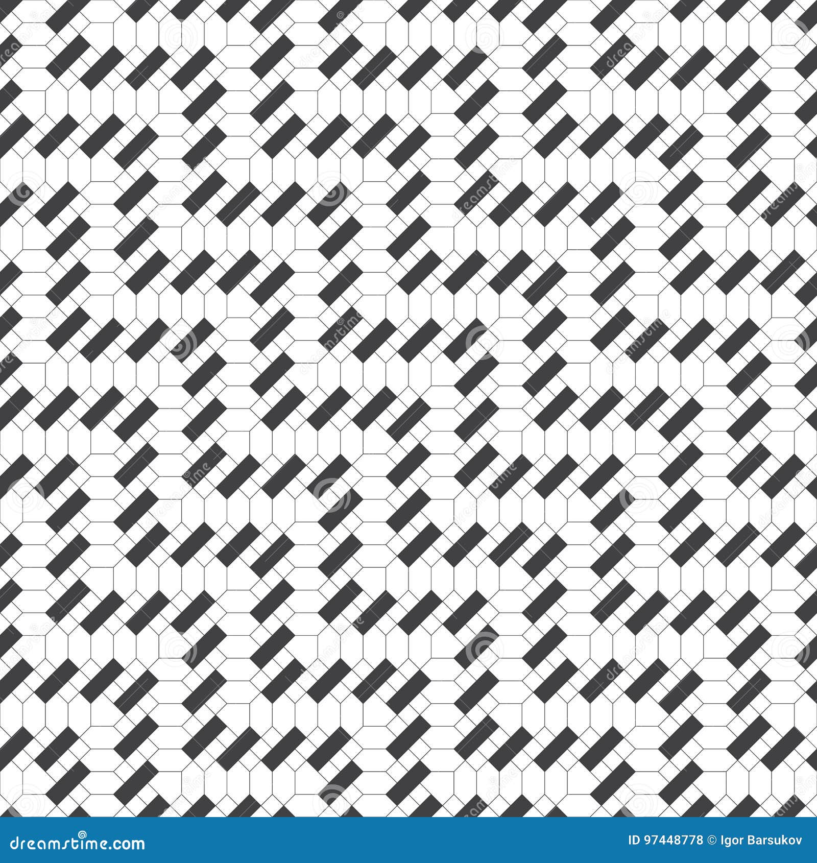 Stylish Repeating Geometric Texture Stock Vector - Illustration of ...